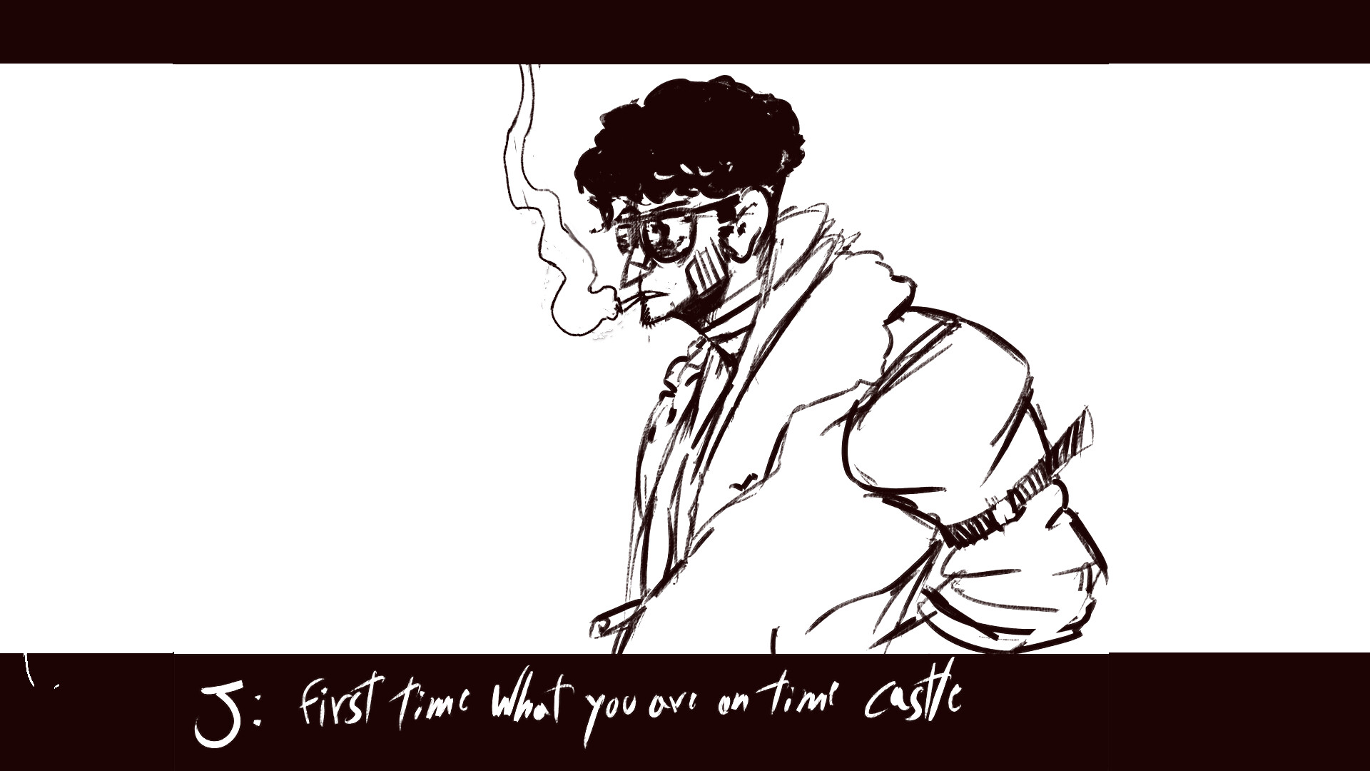 ArtStation - confrotation a bullets animation project (storyboard)