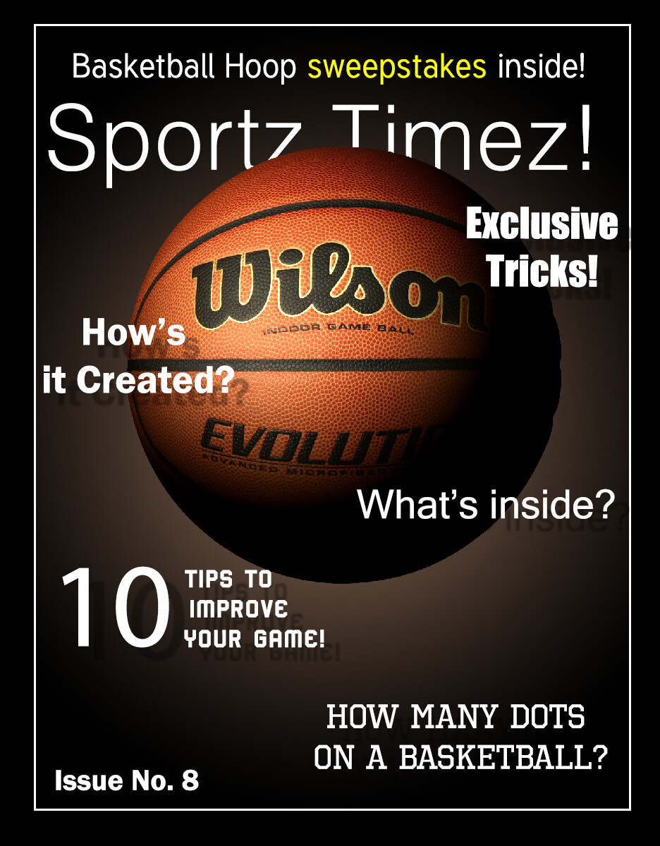 ArtStation - Basketball Sports Cover