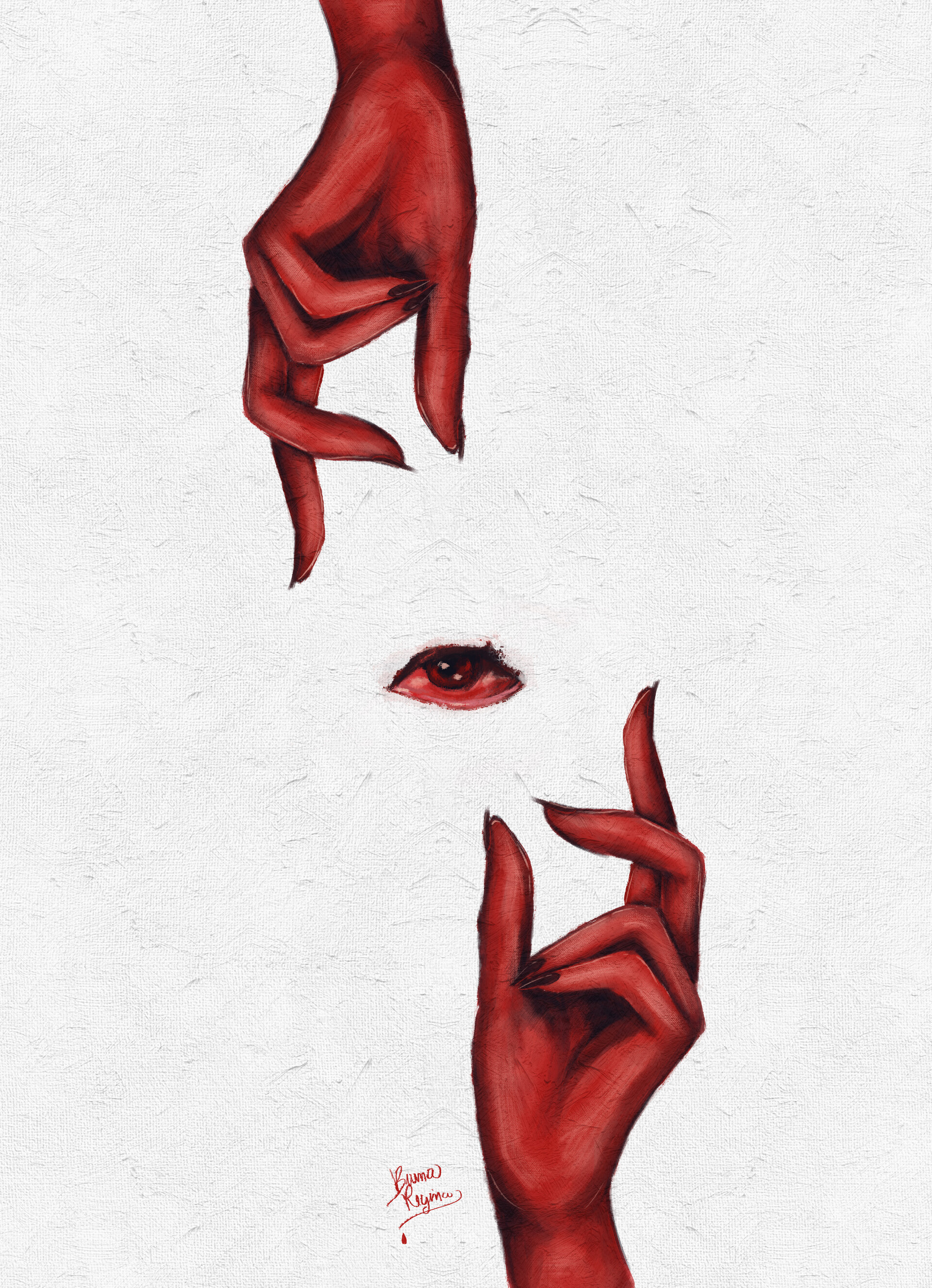 ArtStation - hand eye