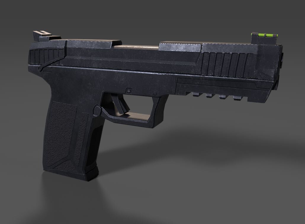 ArtStation - Gun Model Practice