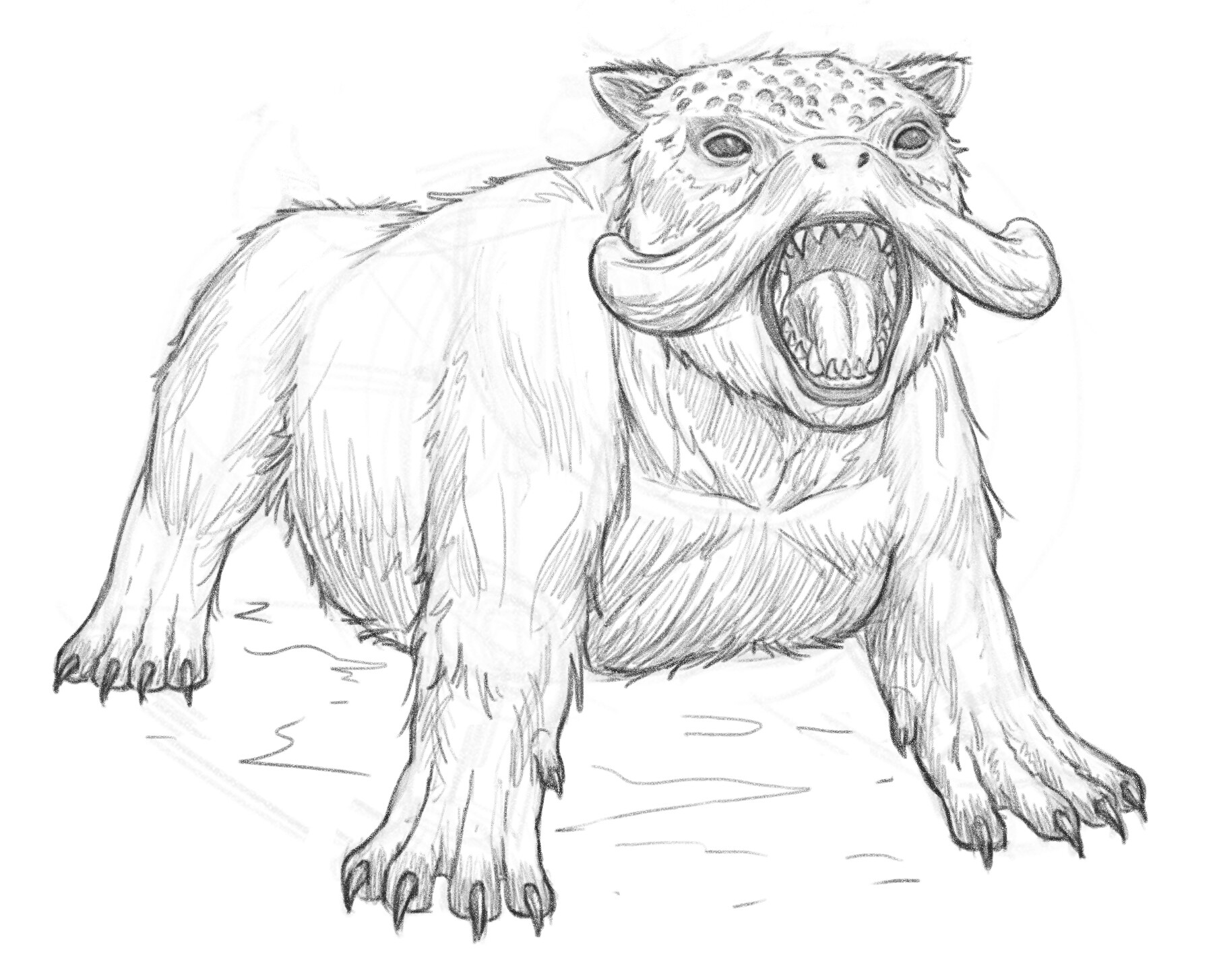 ArtStation - Creature Sketching 18