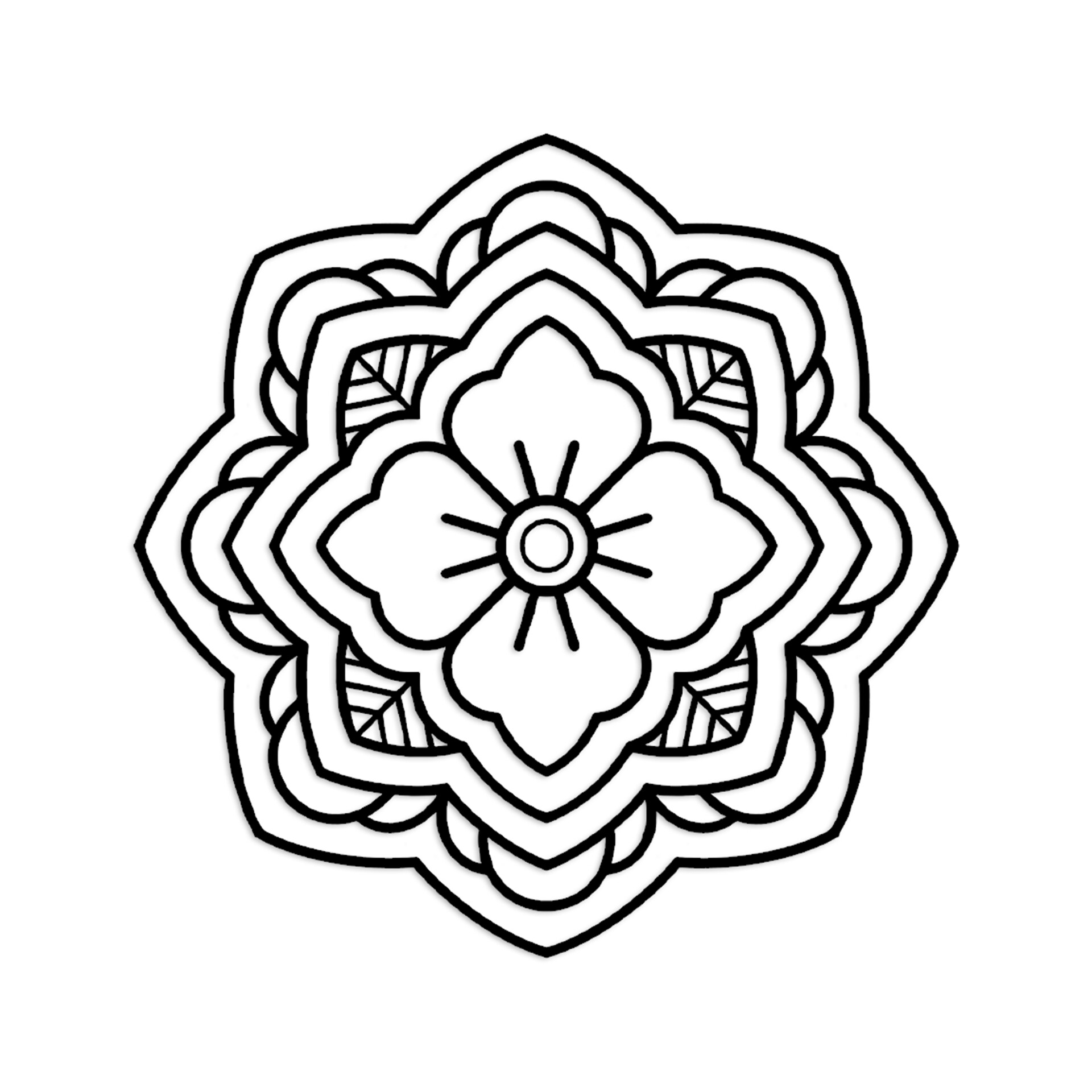 Carly Perry - Floral Mandala Set