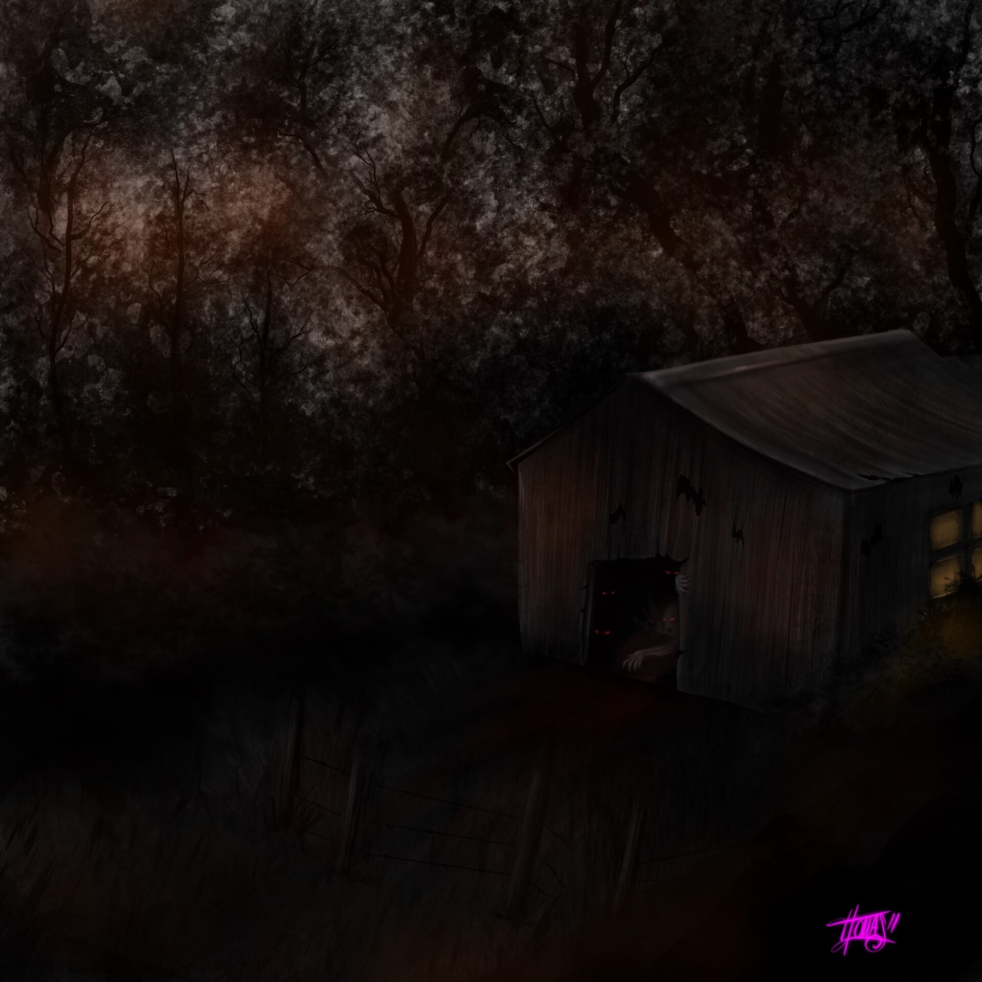 ArtStation - Horror scene