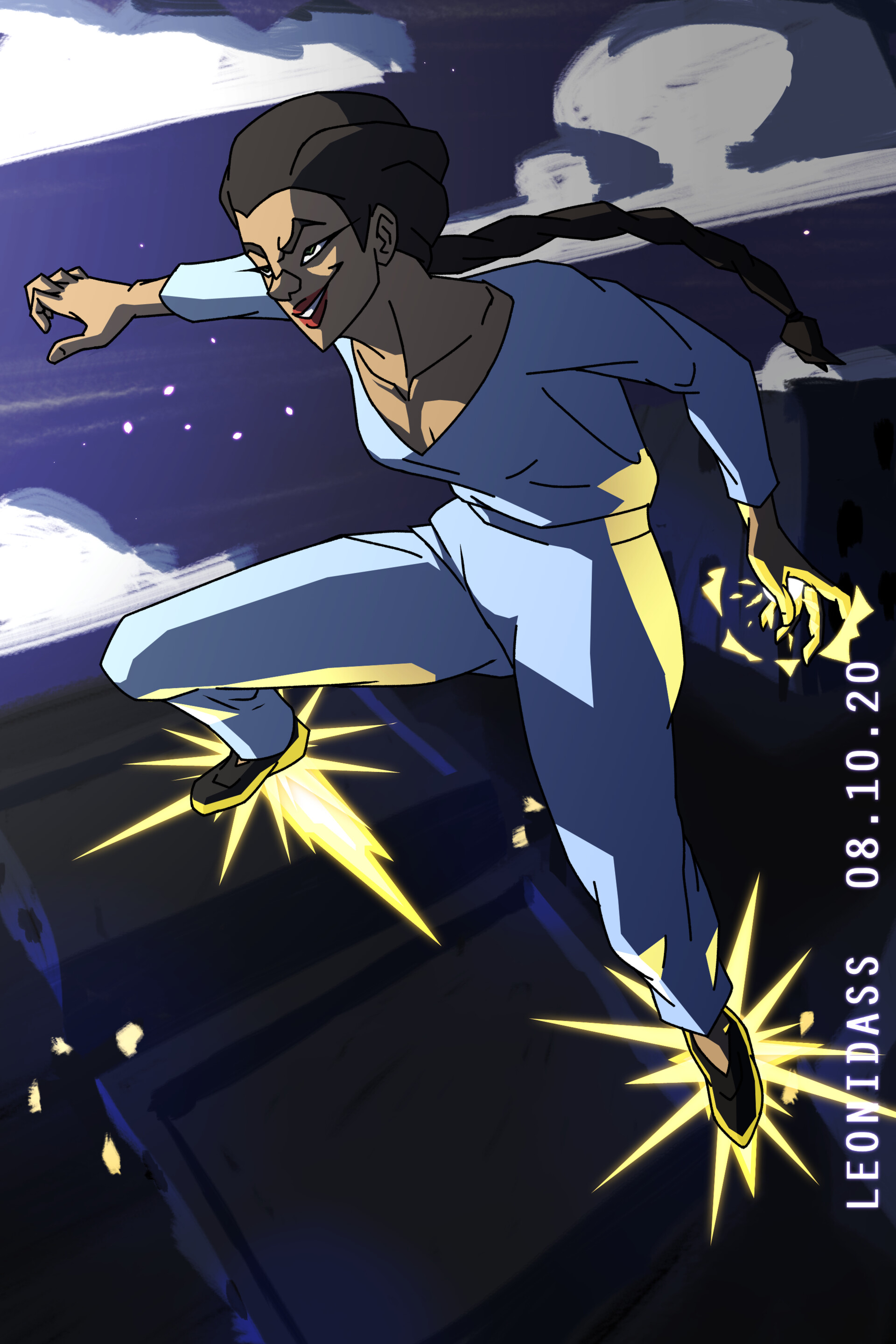 ArtStation - (OC) Shuvi night fight