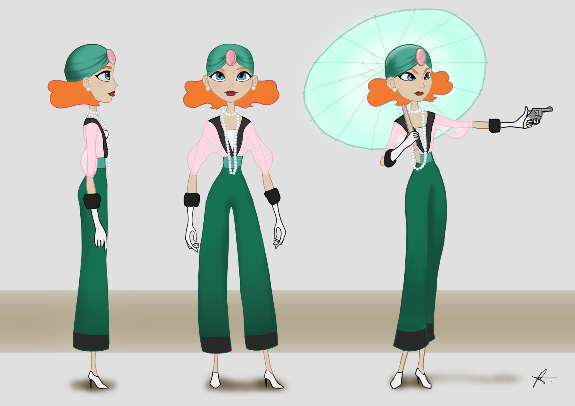 ArtStation - 1920's Character