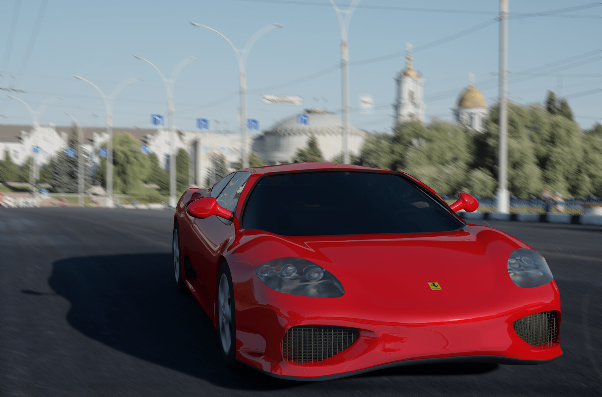 ArtStation - Ferrari 360 Modena