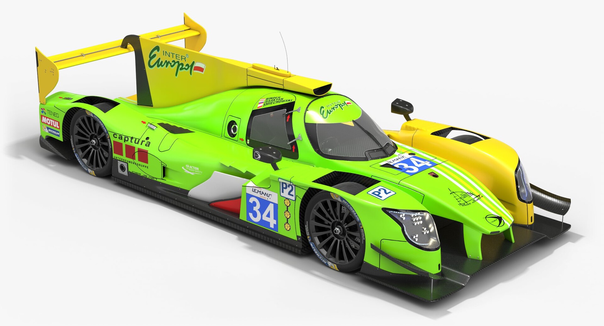 OpticalDreamSoft - Inter Europol Competition Ligier JS P217 ELMS LMP2 ...