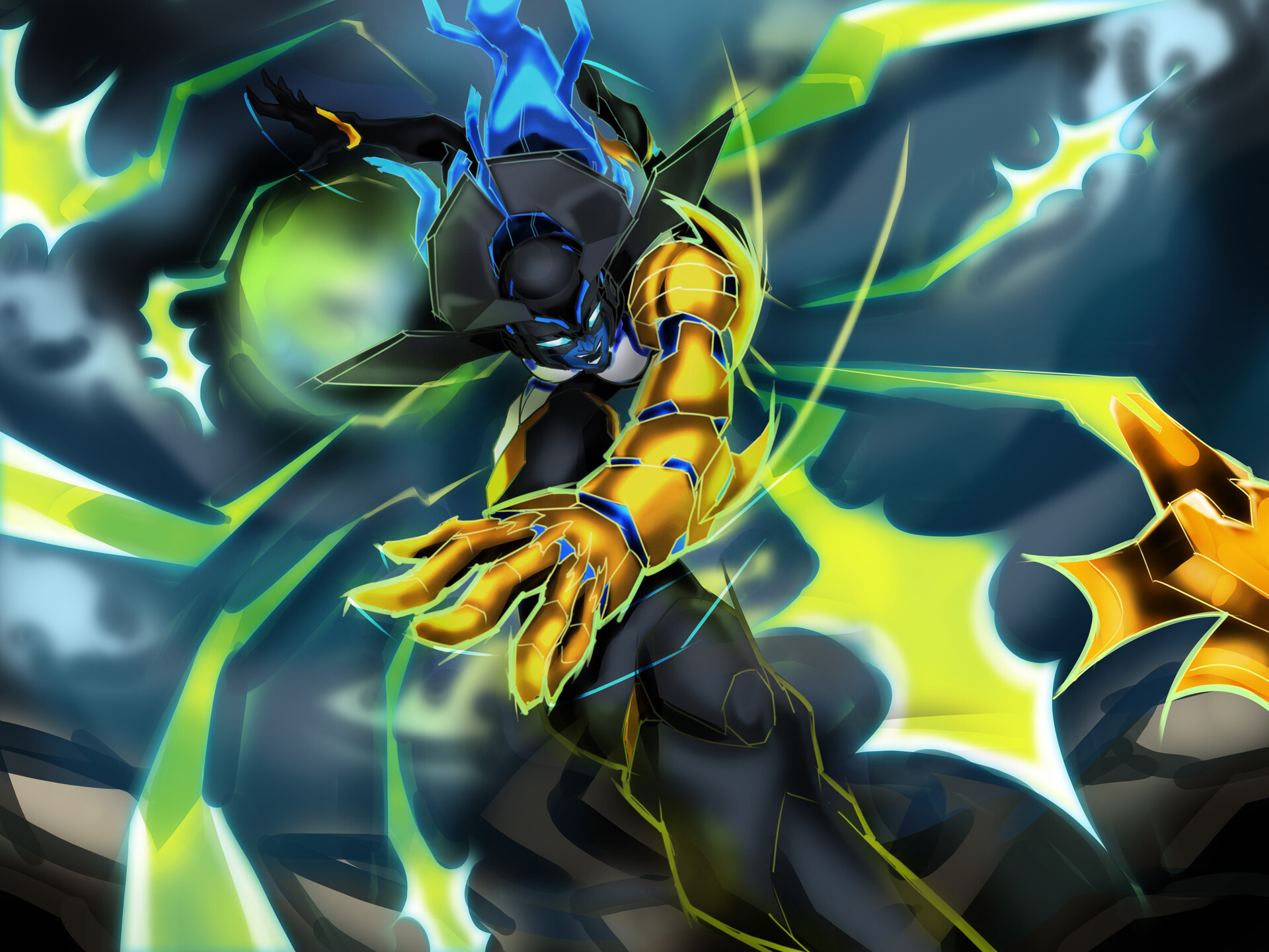 ArtStation - Lightning Shower