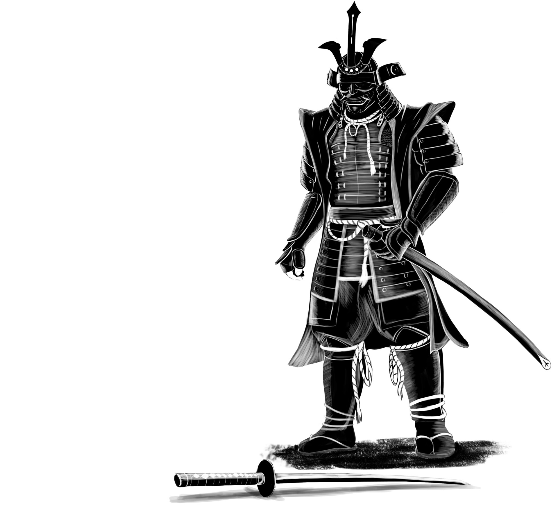 ArtStation - The Swordless Samurai
