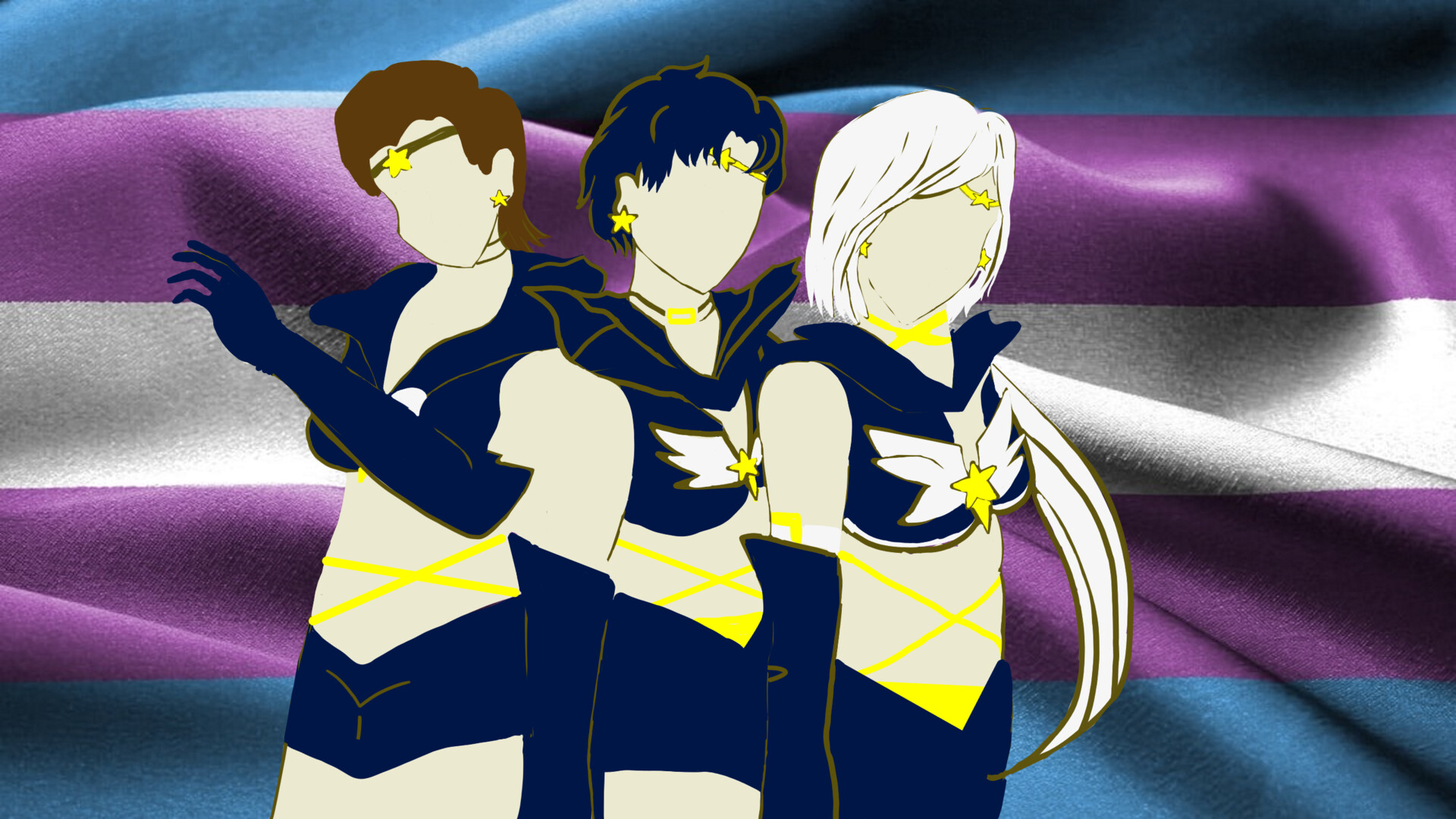 ArtStation - Star Fighters Sailor Moon