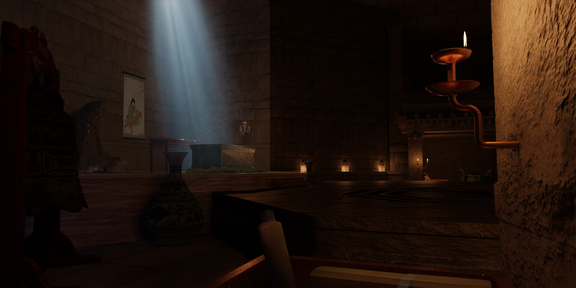 ArtStation - Secret Tomb Room