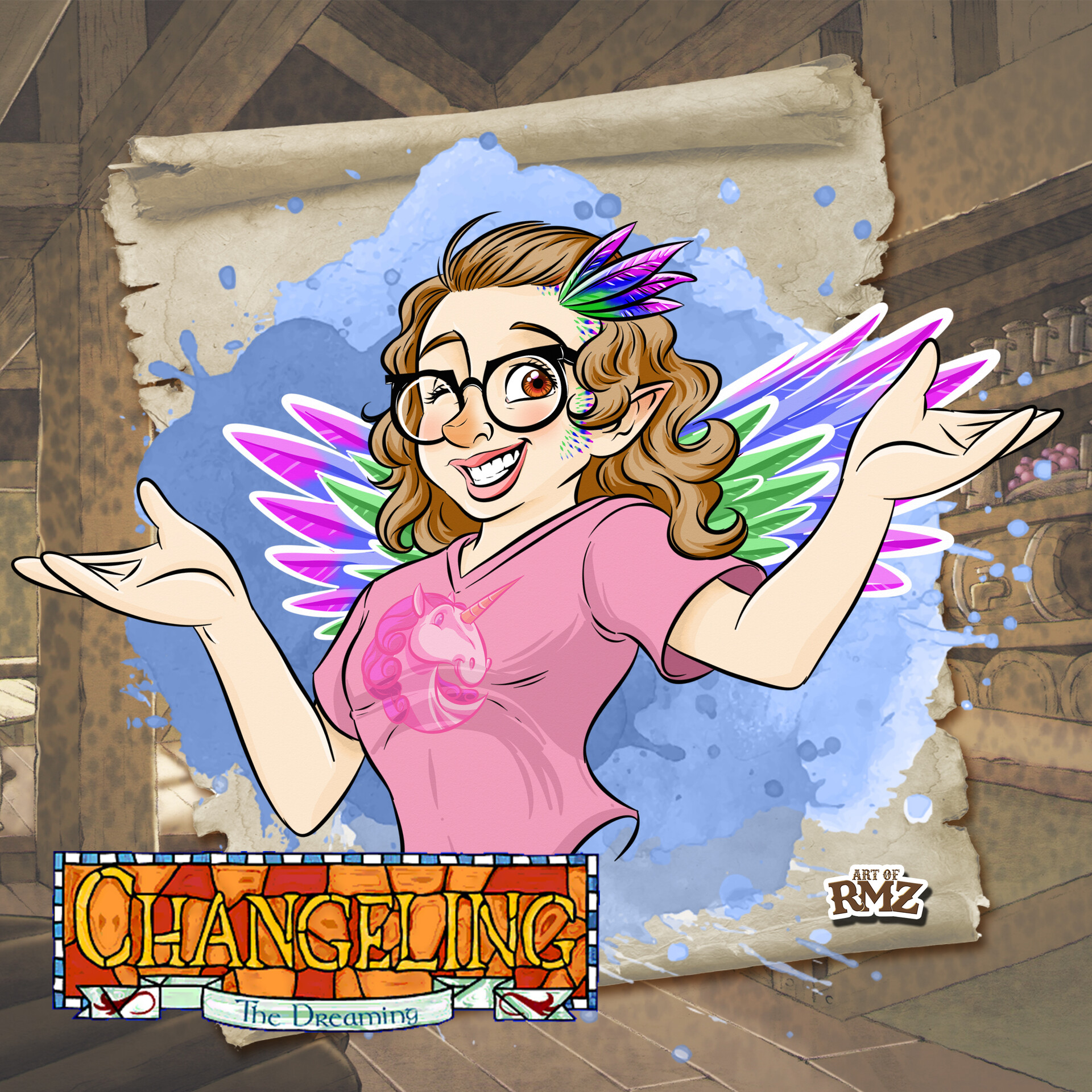 ArtStation - fanart Pooka Changeling the Dreaming