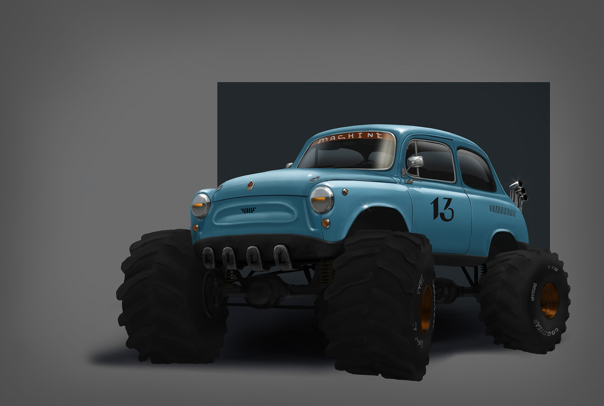 ArtStation - Monster ZAZ