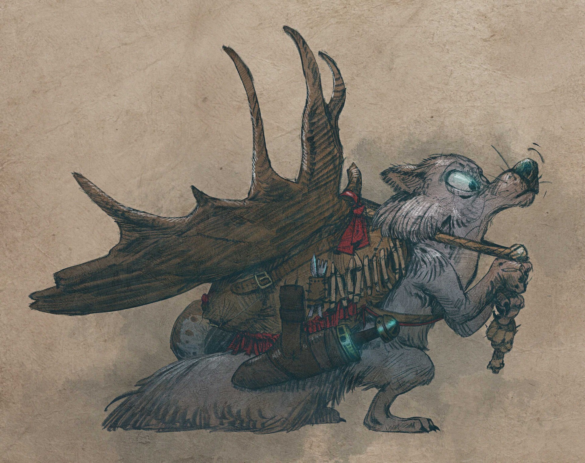 ArtStation - CDC - Fox Adventurer