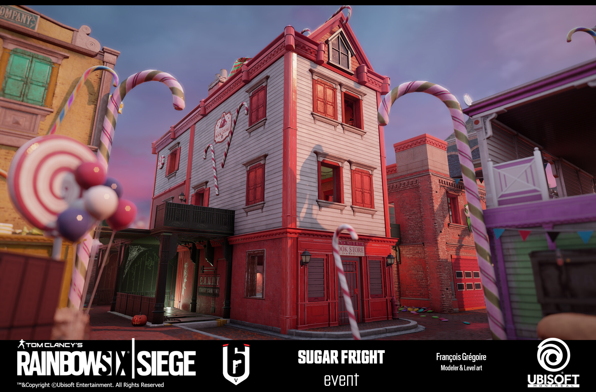 François Grégoire - Rainbow Six Siege : Sugar Fright event