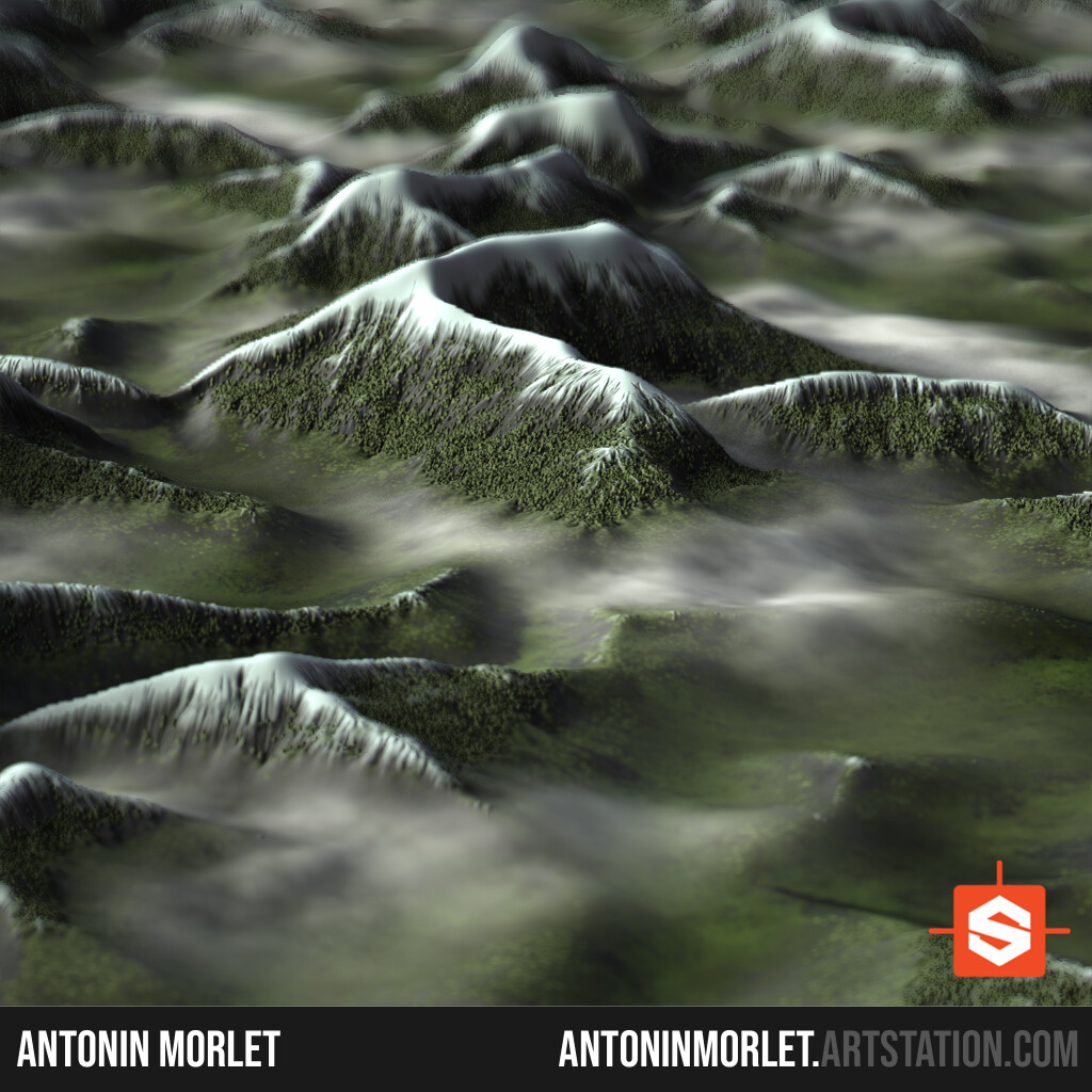 ArtStation - Nodevember 2020 - Day 20 Biome