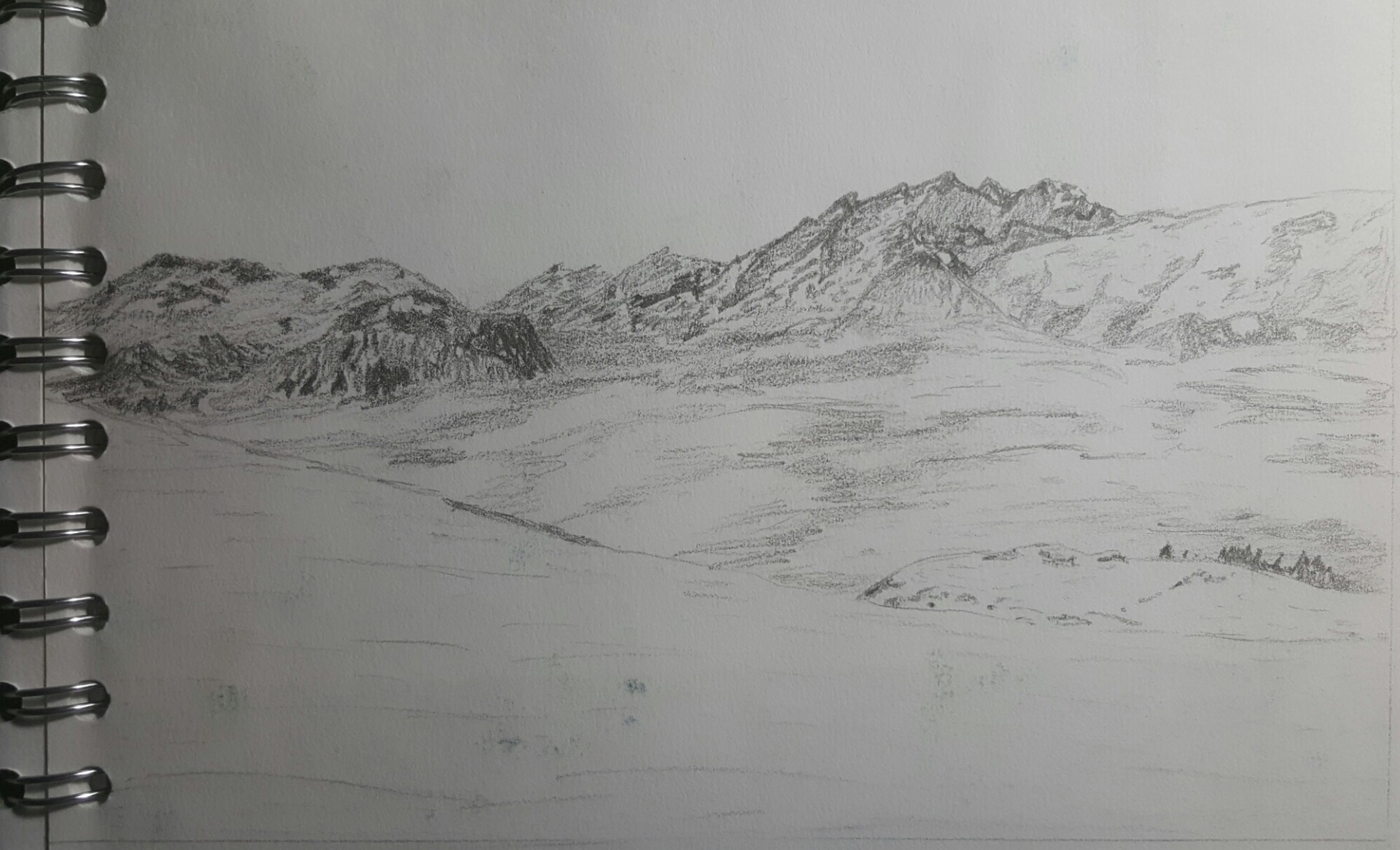 ArtStation - A-Level Art - Landscape Art