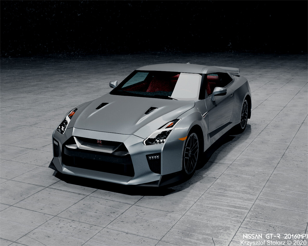 ArtStation - 2016 Nissan GT-R (R35 FL, MP)