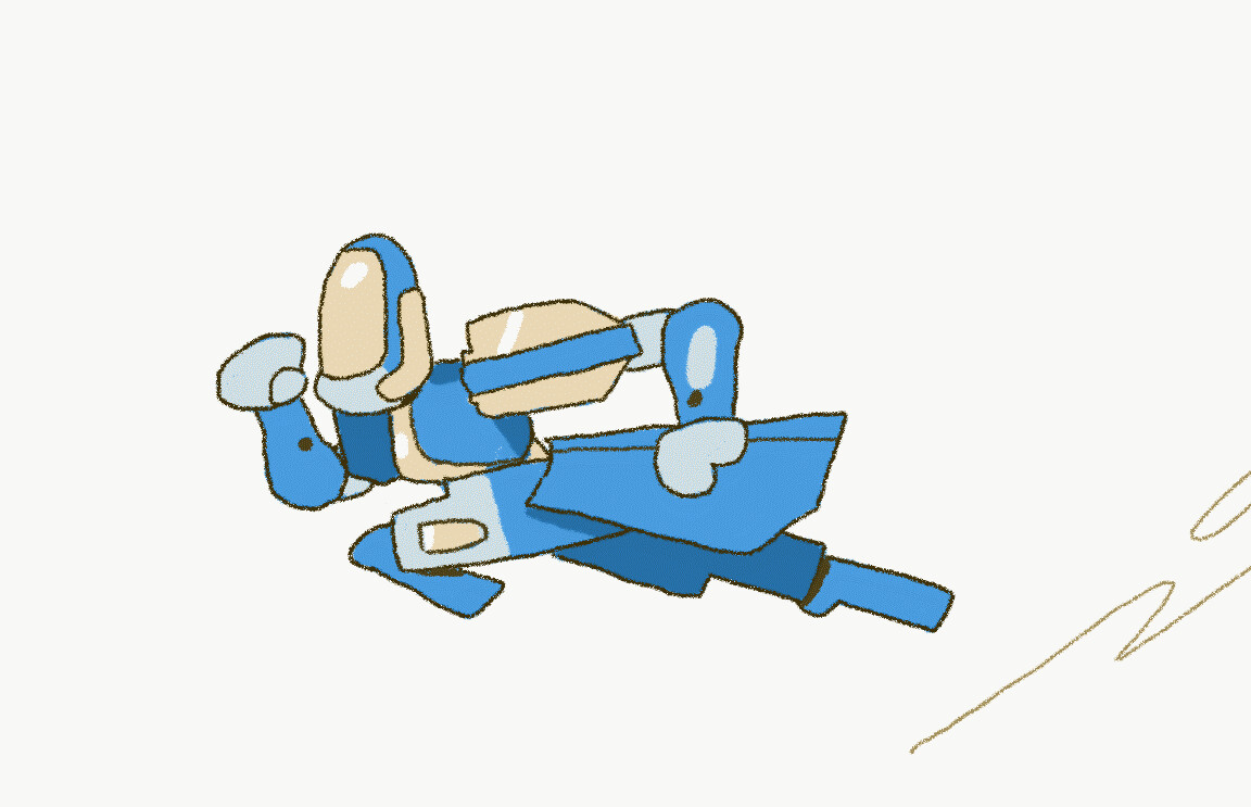 ArtStation - Gauss run (animation)