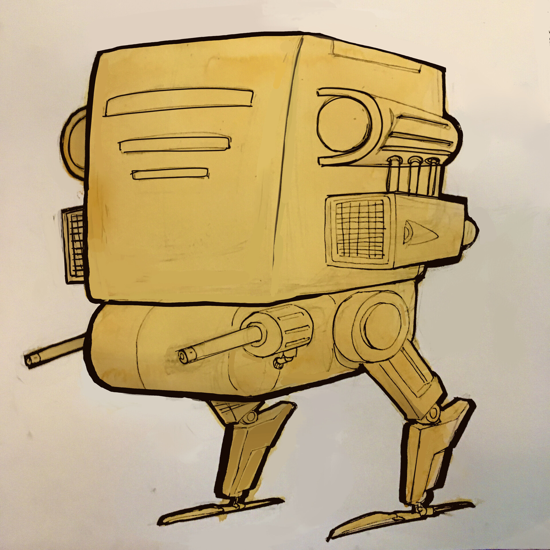 ArtStation - Robot designs