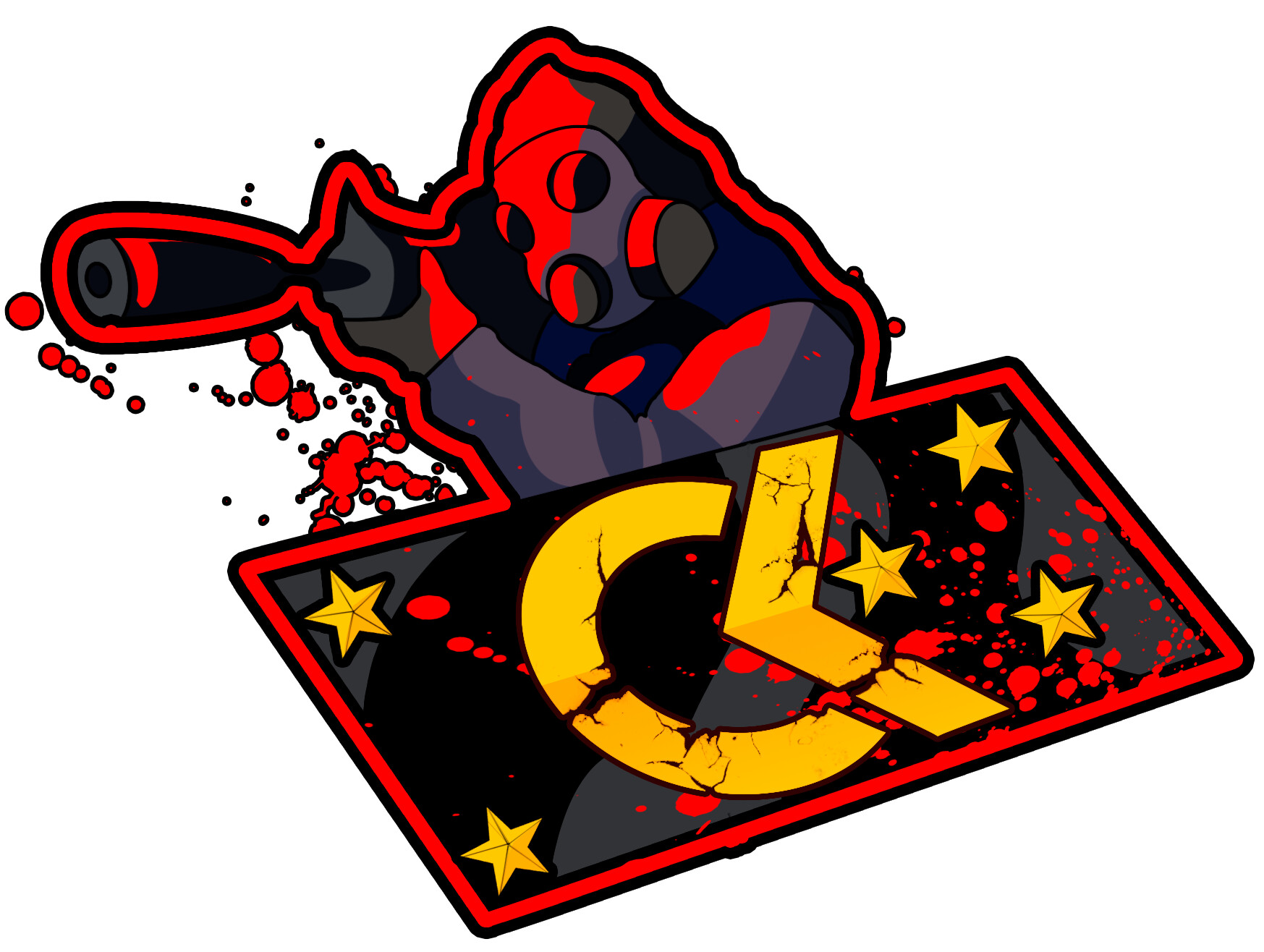 ArtStation - Logo For a CS Team.