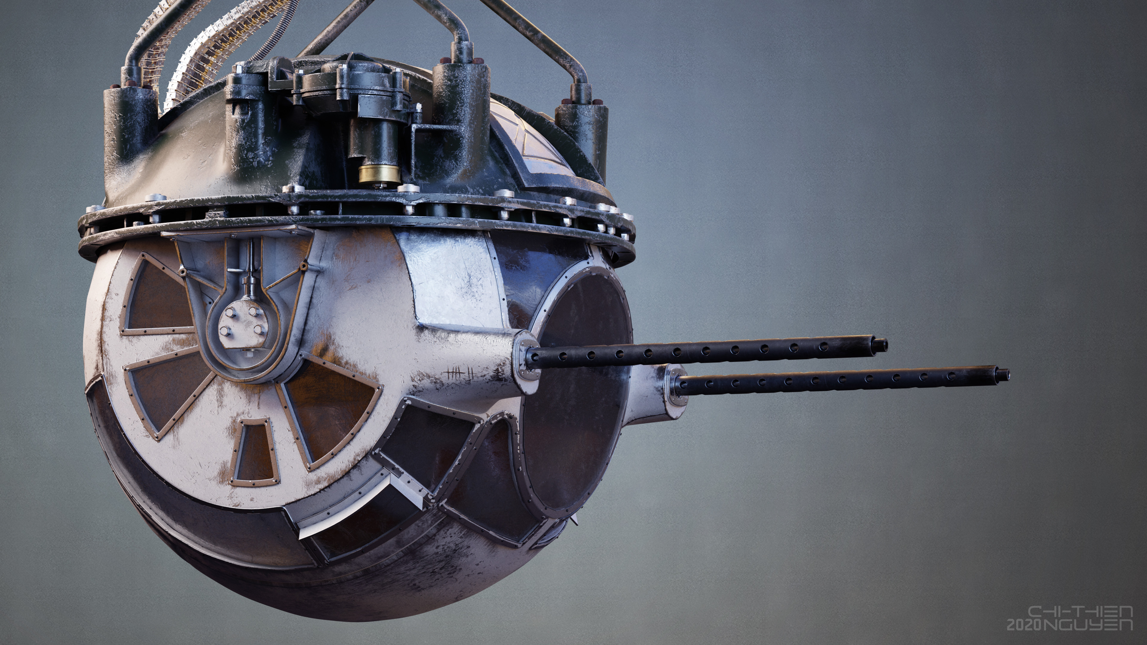 B17 Bomber Ball Turret