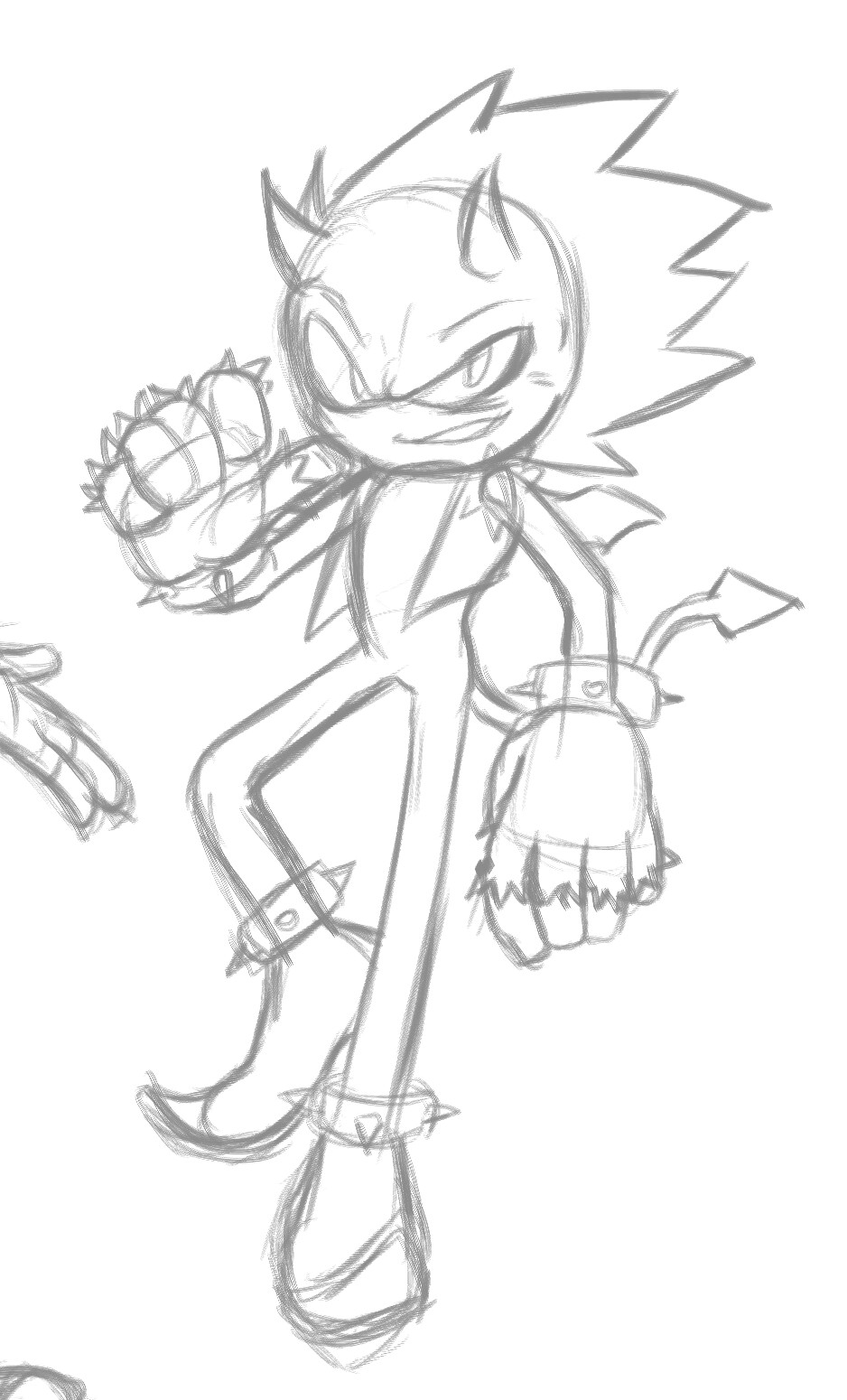 William-Grant Hough - Assorted Sonic The Hedgehog Style Characters