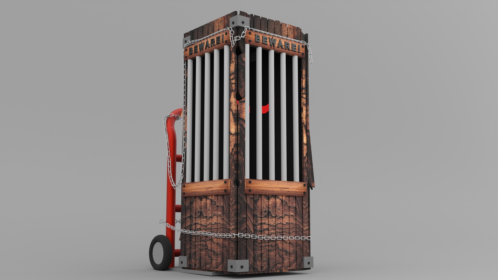 ArtStation - Wood Crate Concept Render