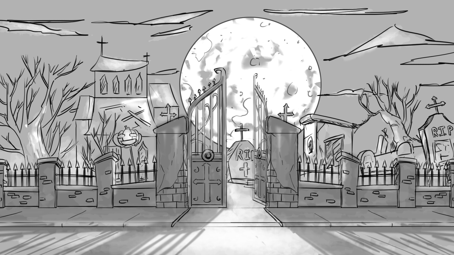 ArtStation - RIP zombie