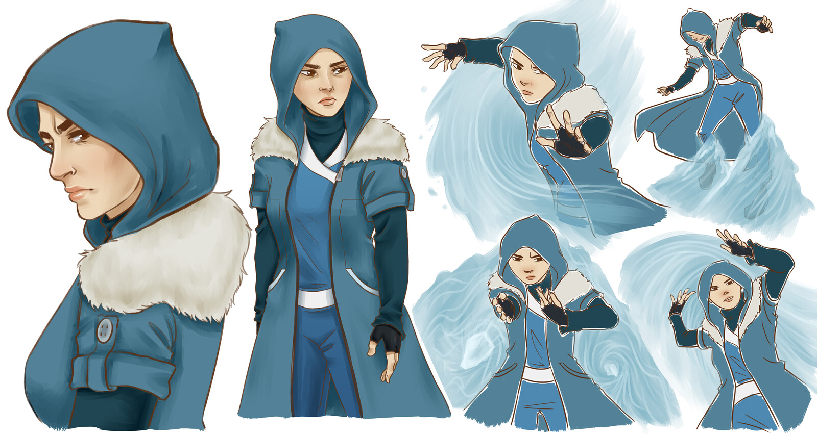 Sharafina Teh - Bringing My Character to Life: Yun the Waterbender ...