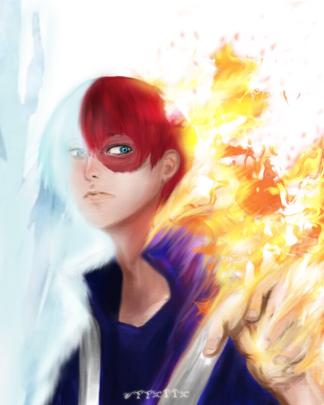 ArtStation - Shoto Todoroki