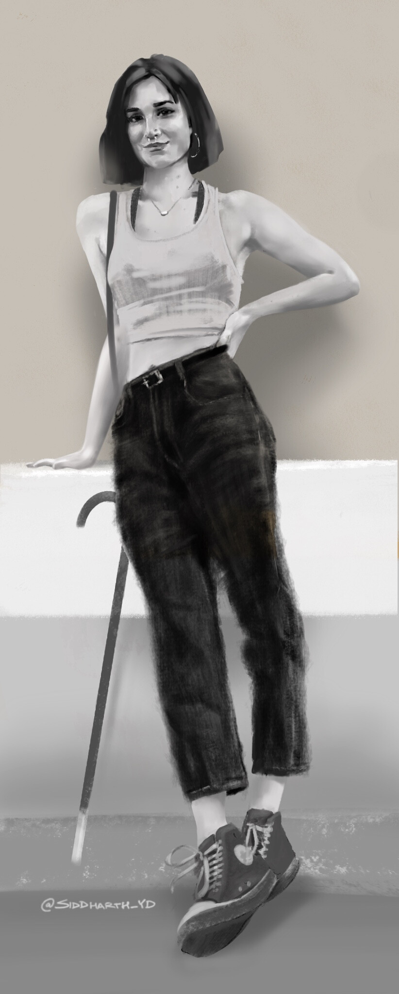 ArtStation - Full body portrait