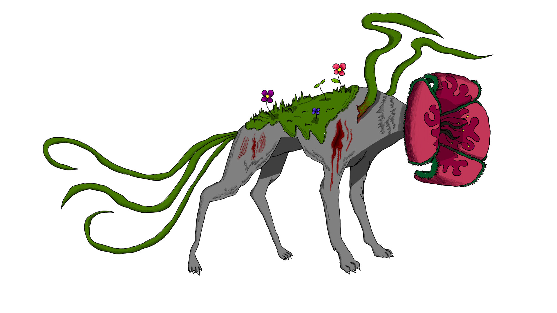 ArtStation - The Flowerfang