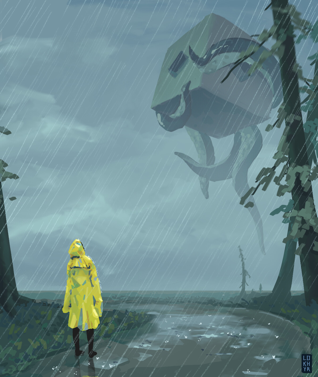 ArtStation - Rain Creature