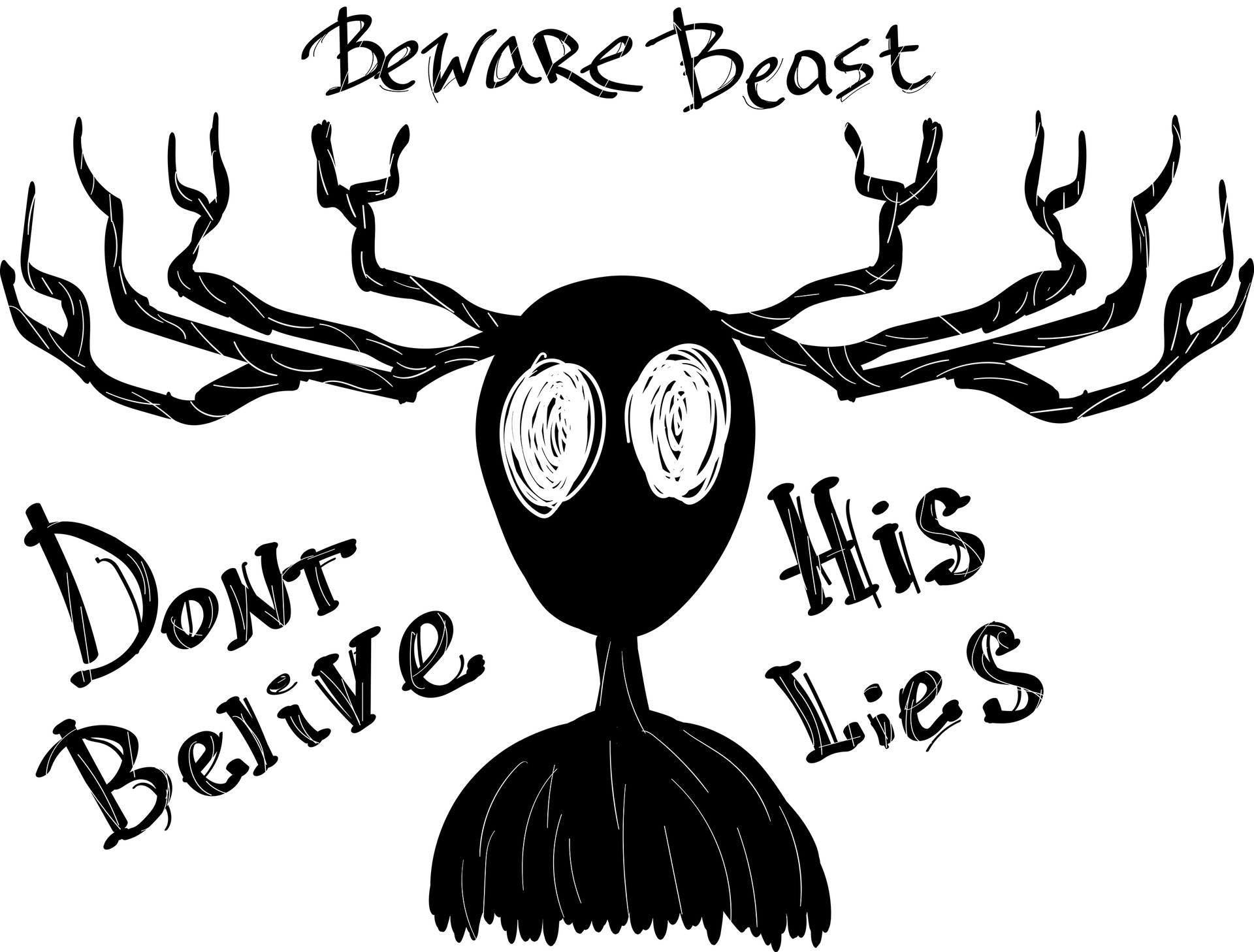 ArtStation - Beast from Over the Garden Wall