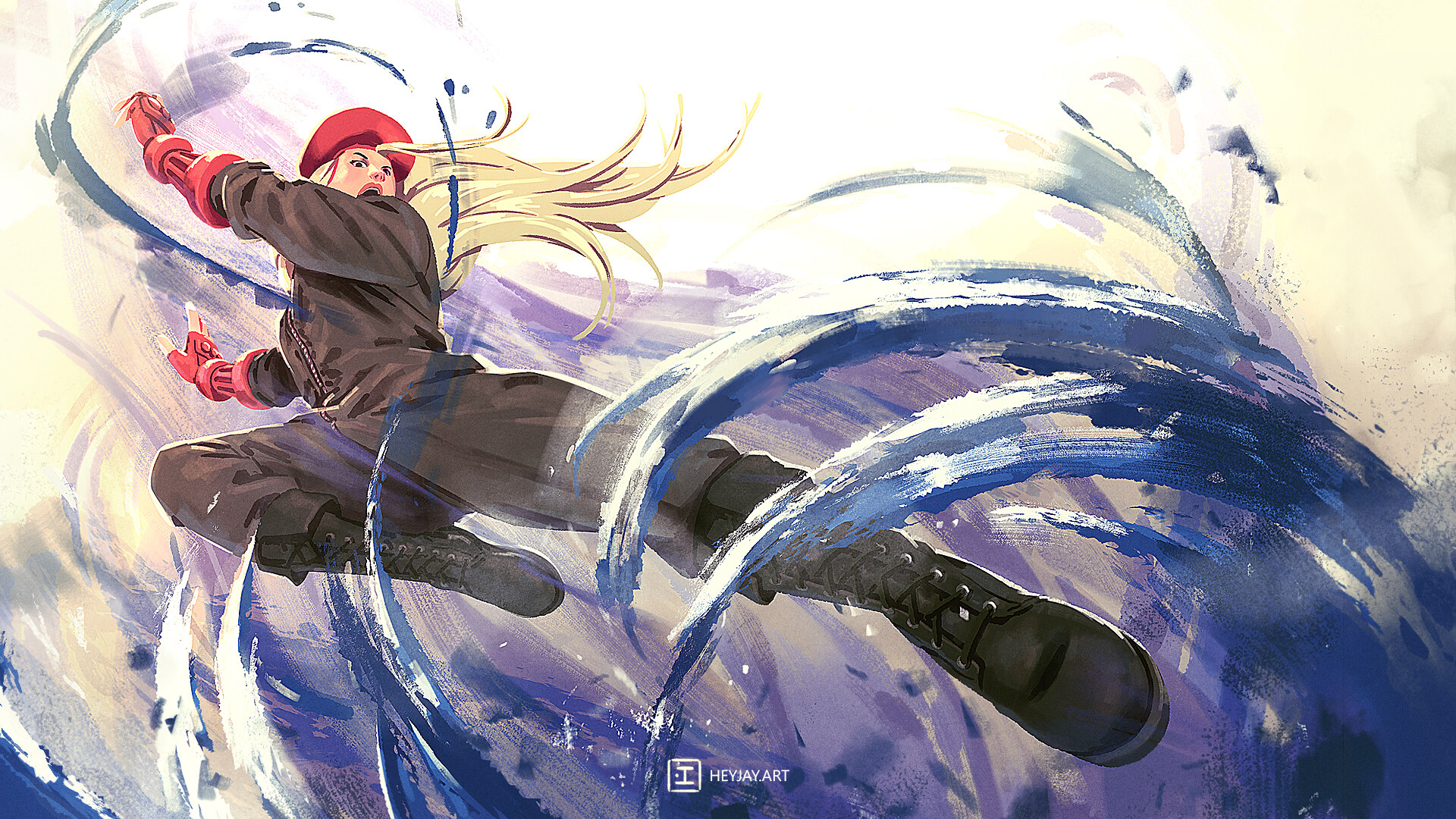 ArtStation - Cammy arcade stick commission