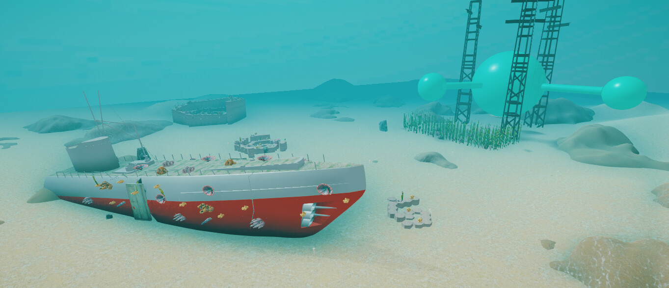 ArtStation - Underwater Terrain