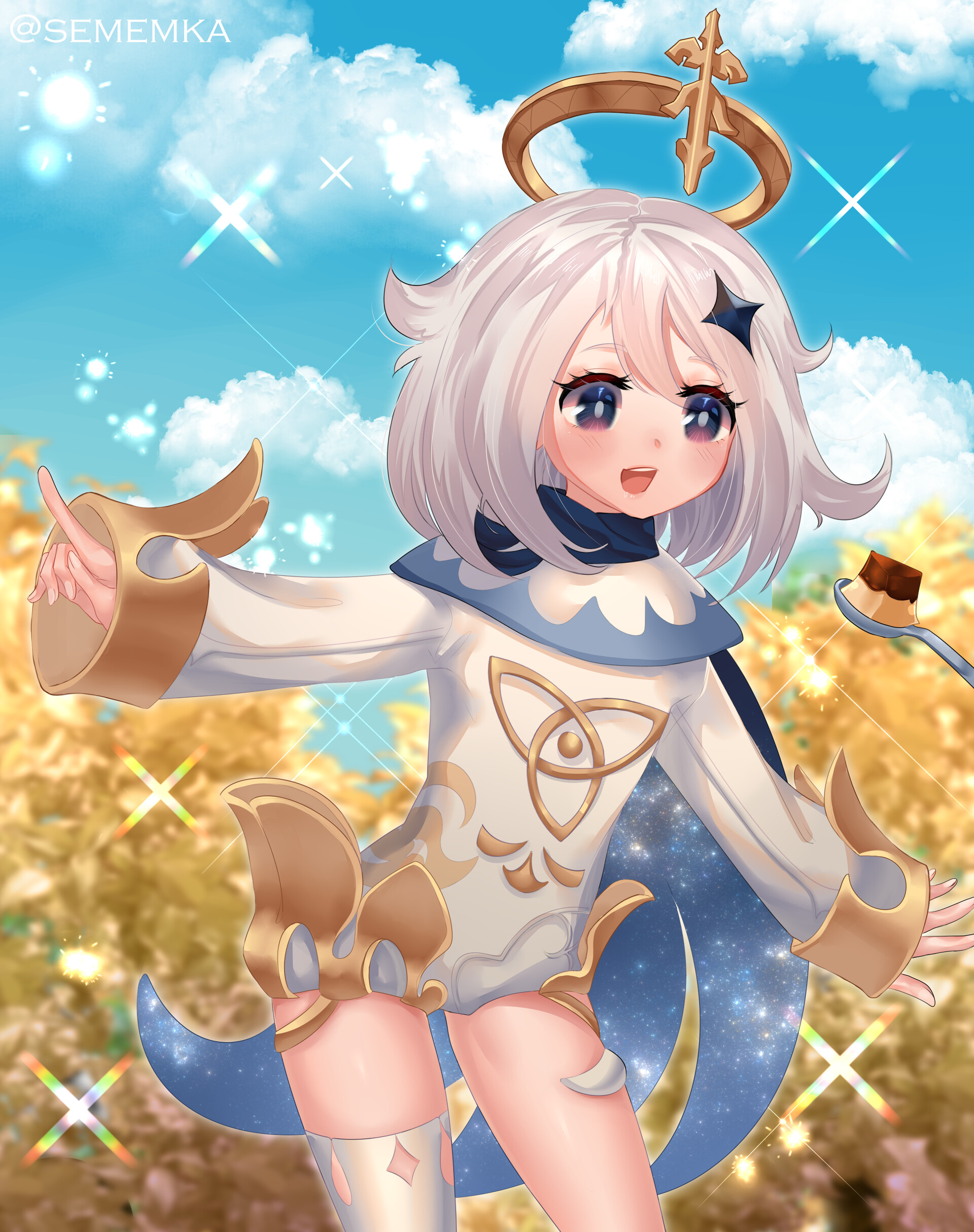 ArtStation - fanart - paimon