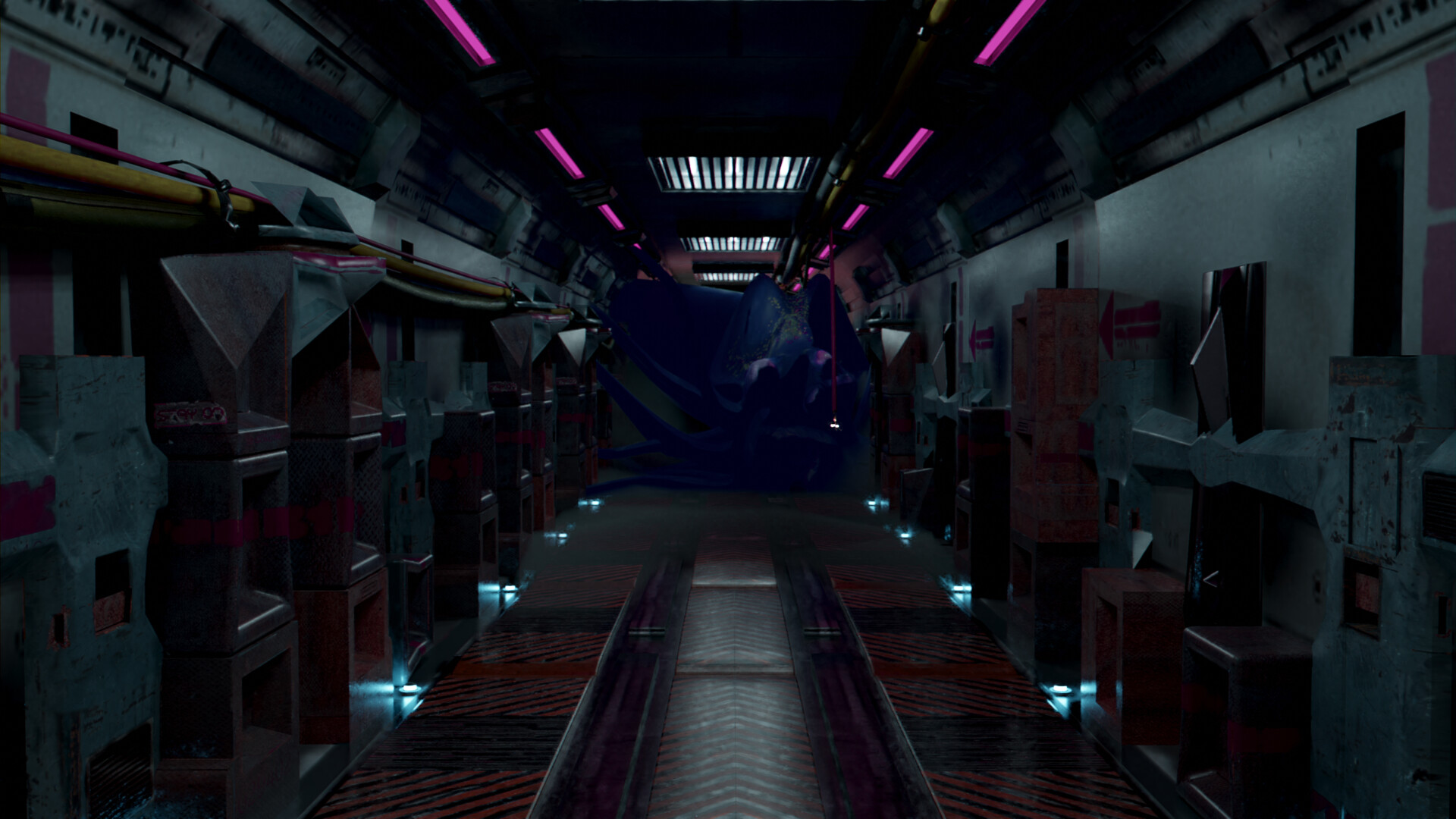 ArtStation - Alien corridor