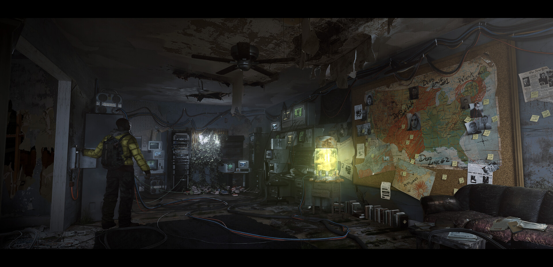 "The Godfather - Basement" by Richard Wright : ImaginaryInteriors