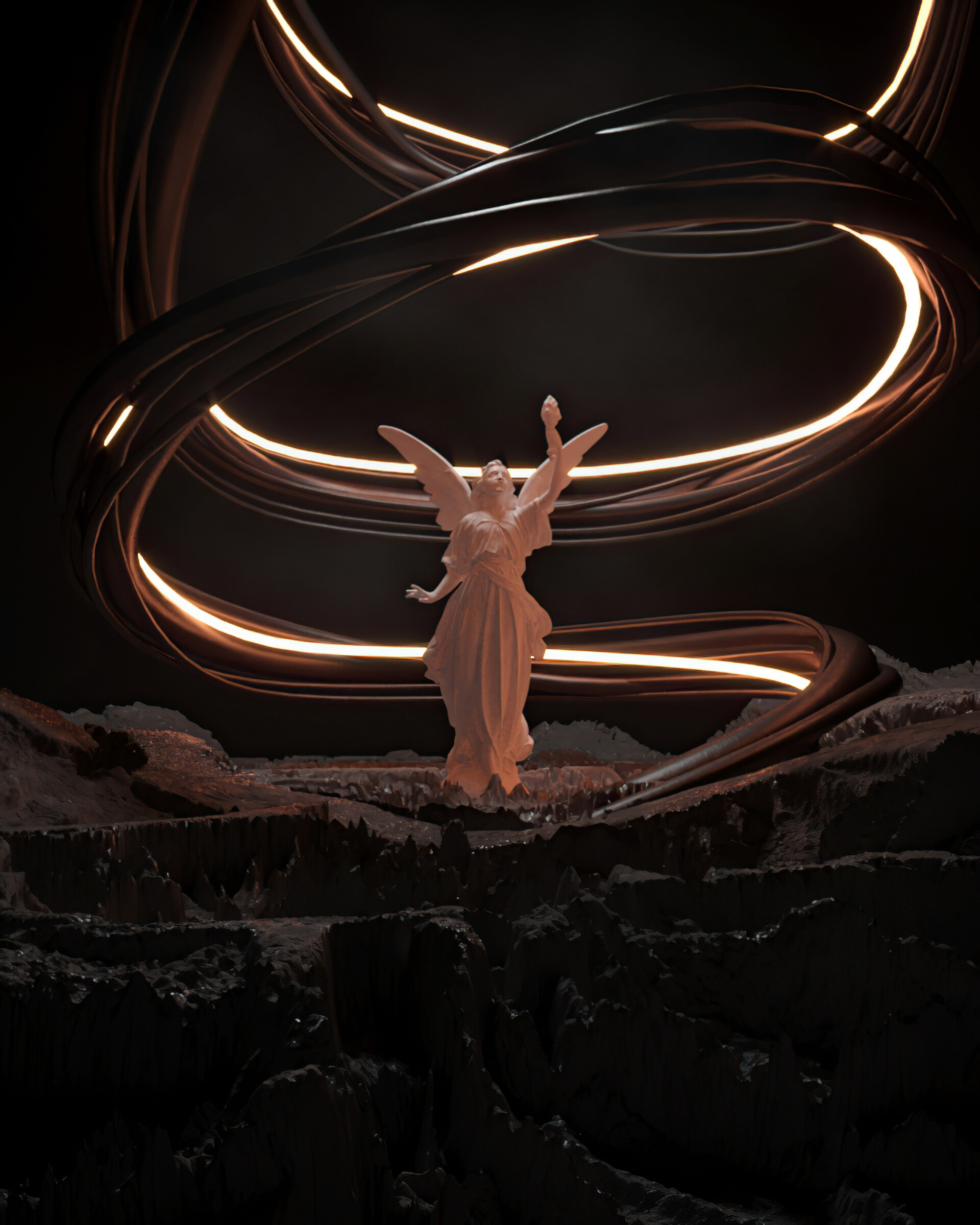 ArtStation - Sign from above