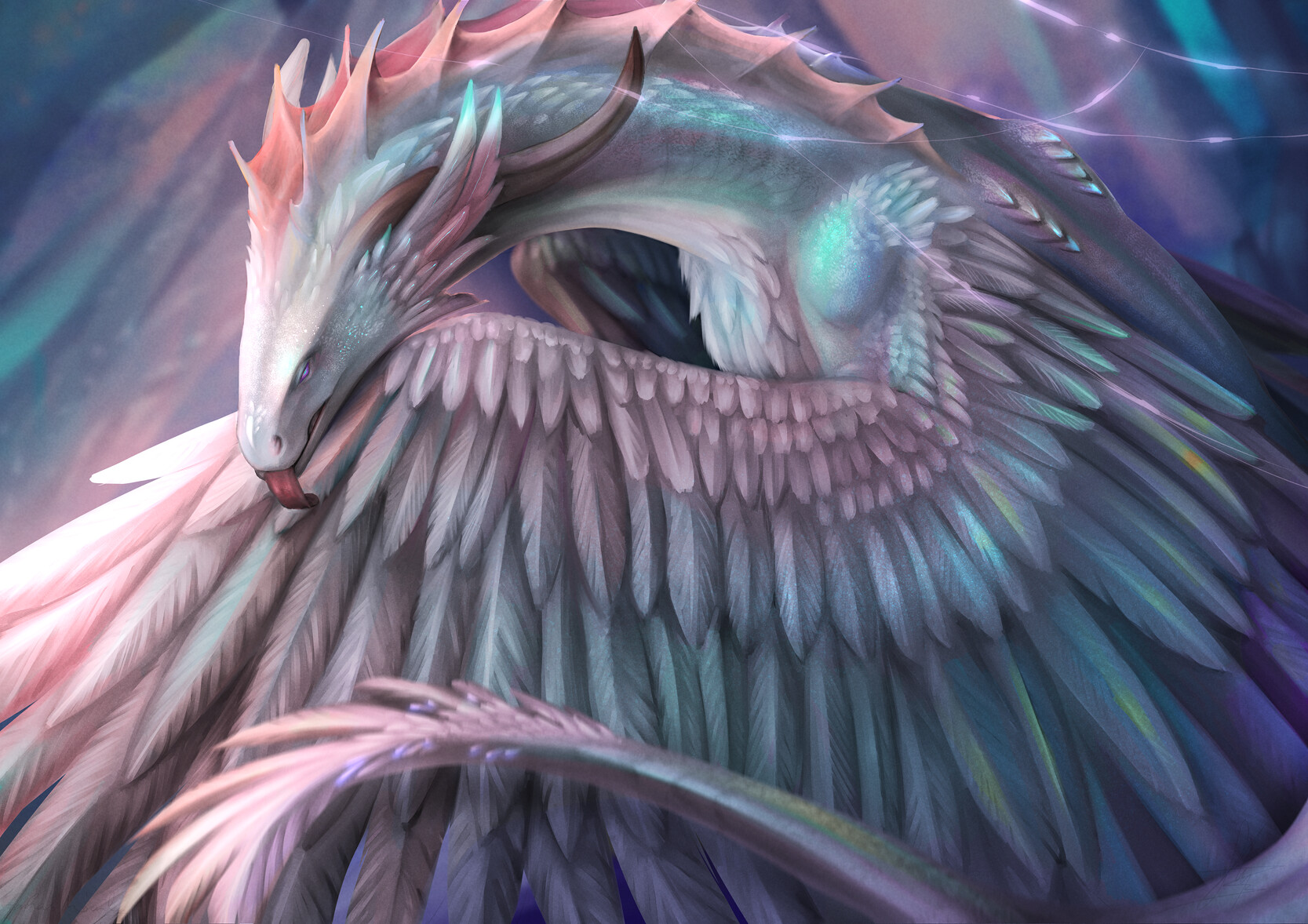 ArtStation - Pearl dragon