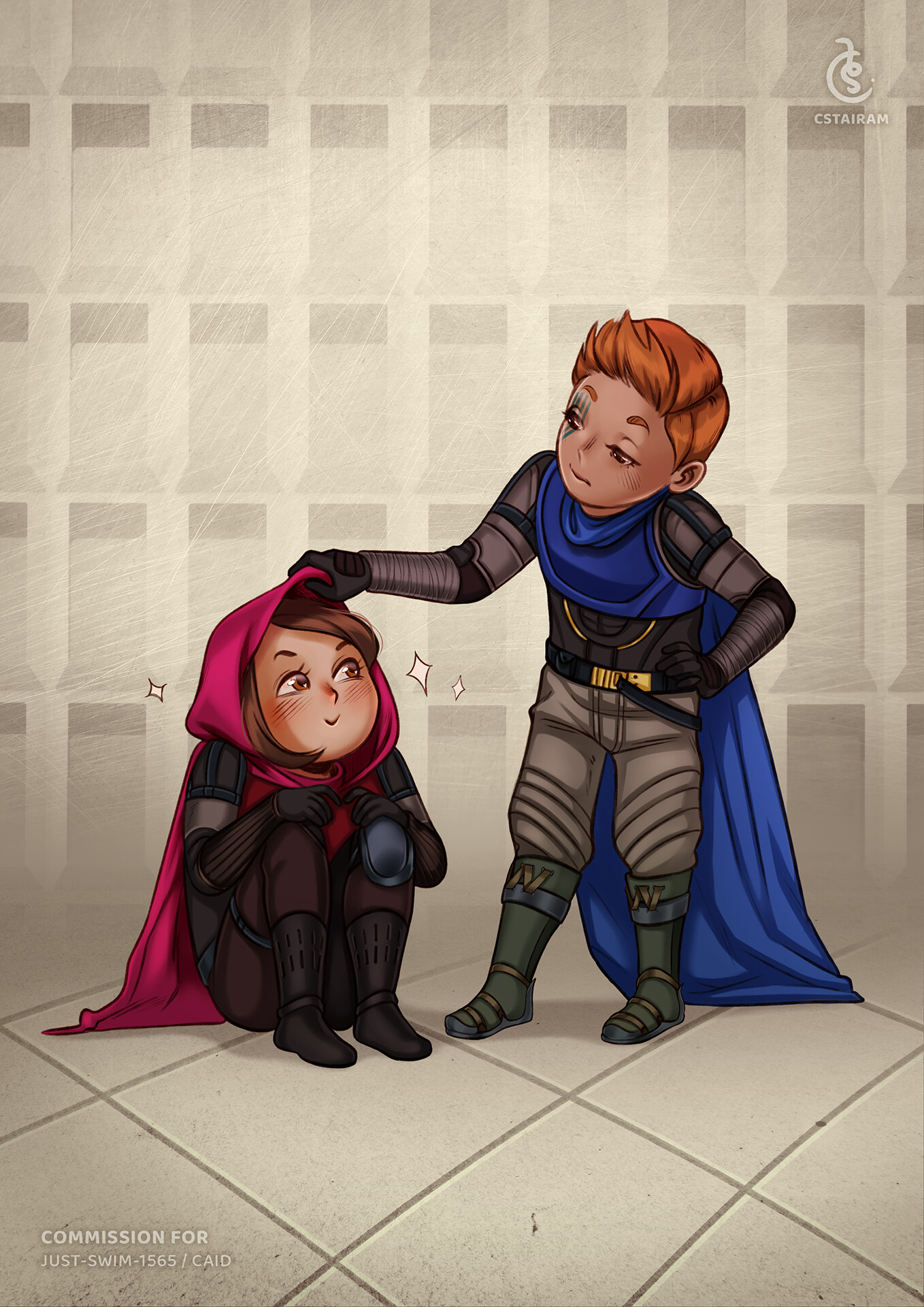 ArtStation - Destiny 2 Cute Commission