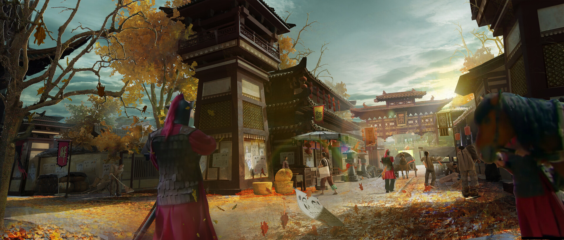 ArtStation - Ancient street