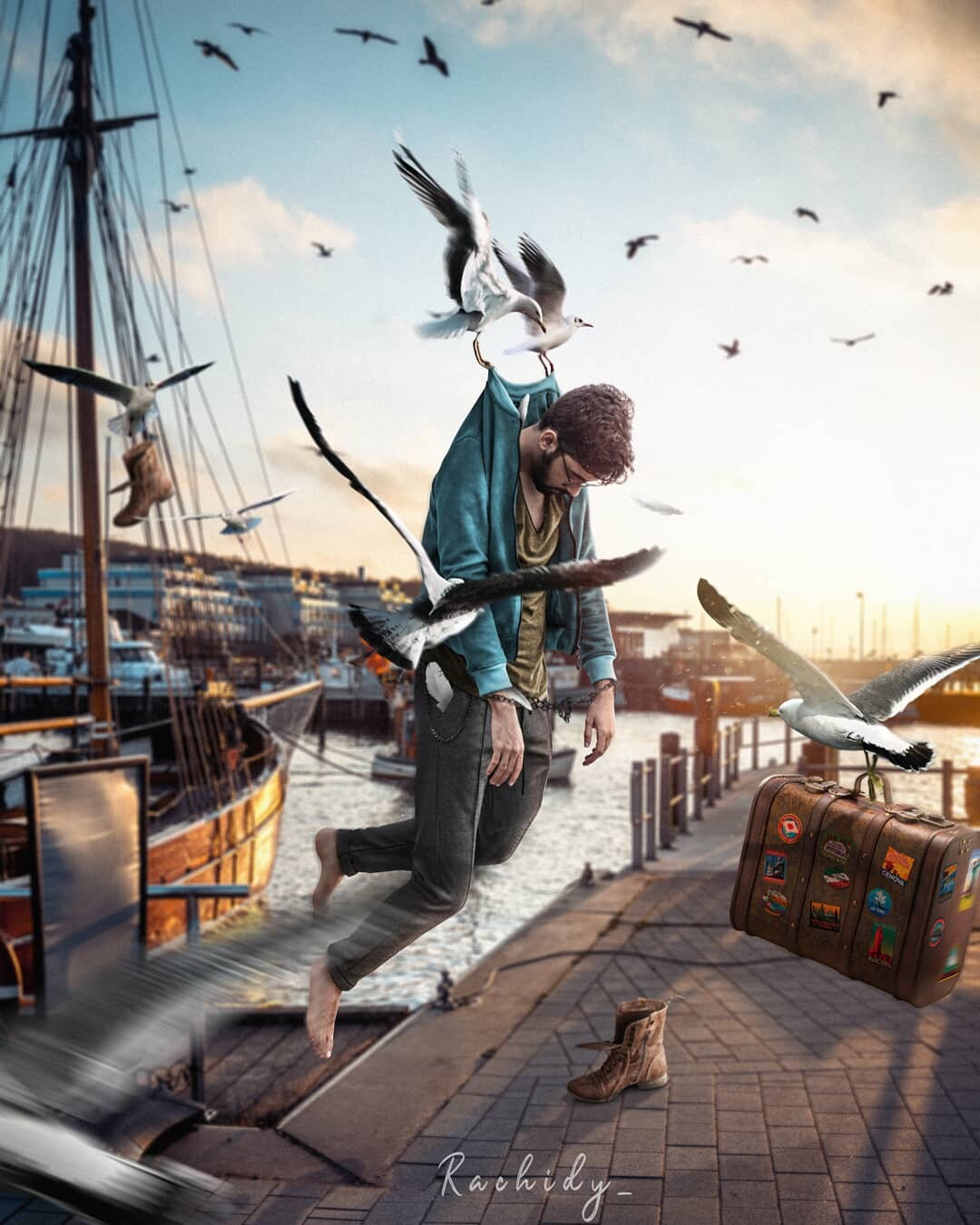 ArtStation - I was caught in the port