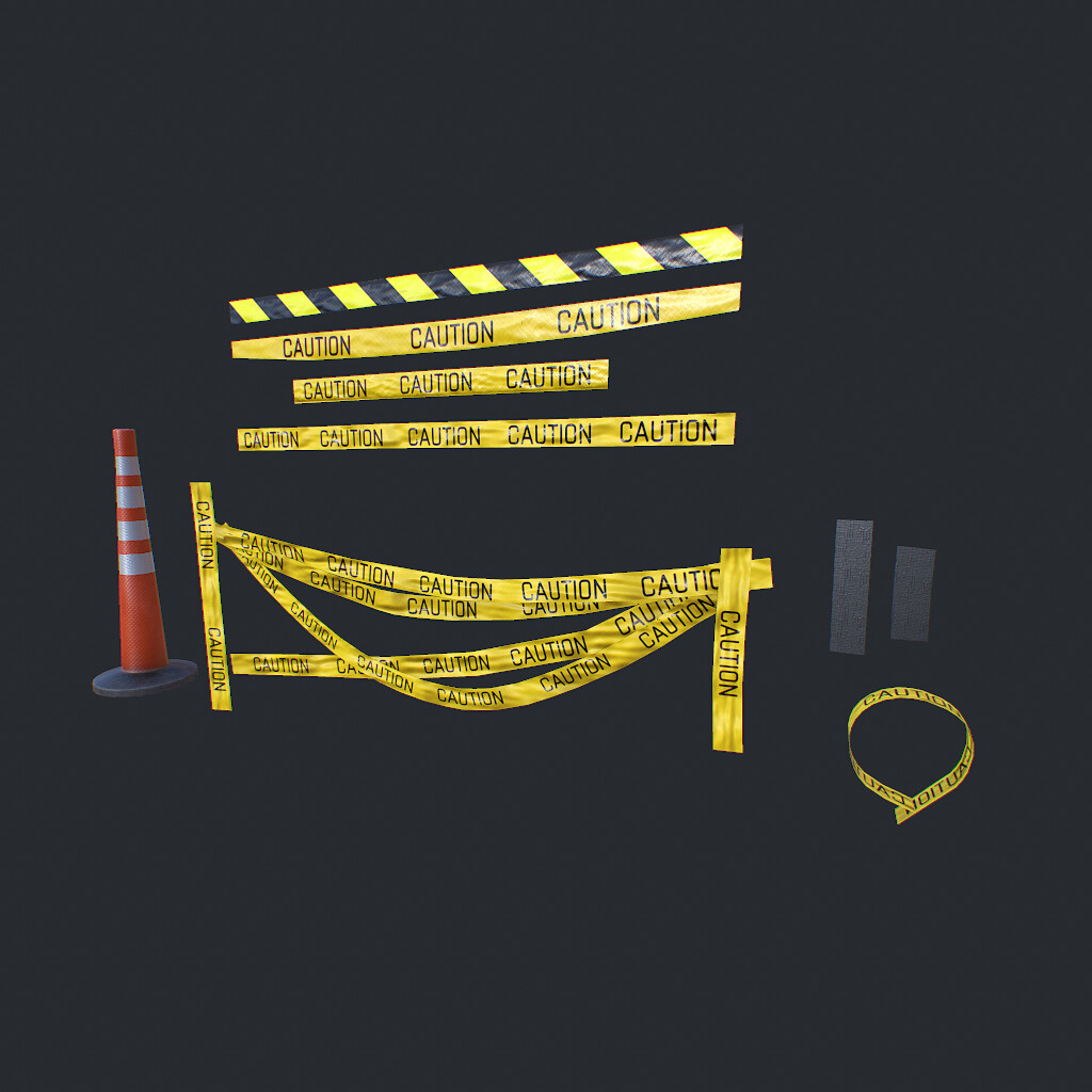 ArtStation - Caution Tape