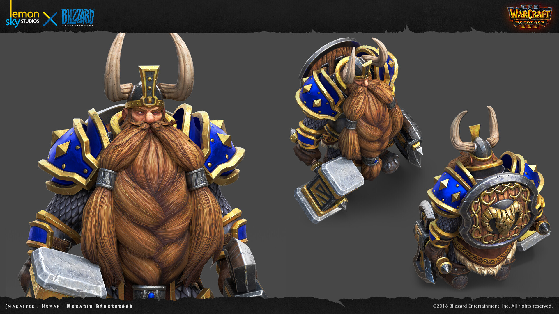 Andrew Halim - Muradin Bronzebeard/Mountain King - Warcraft 3 Reforged ...