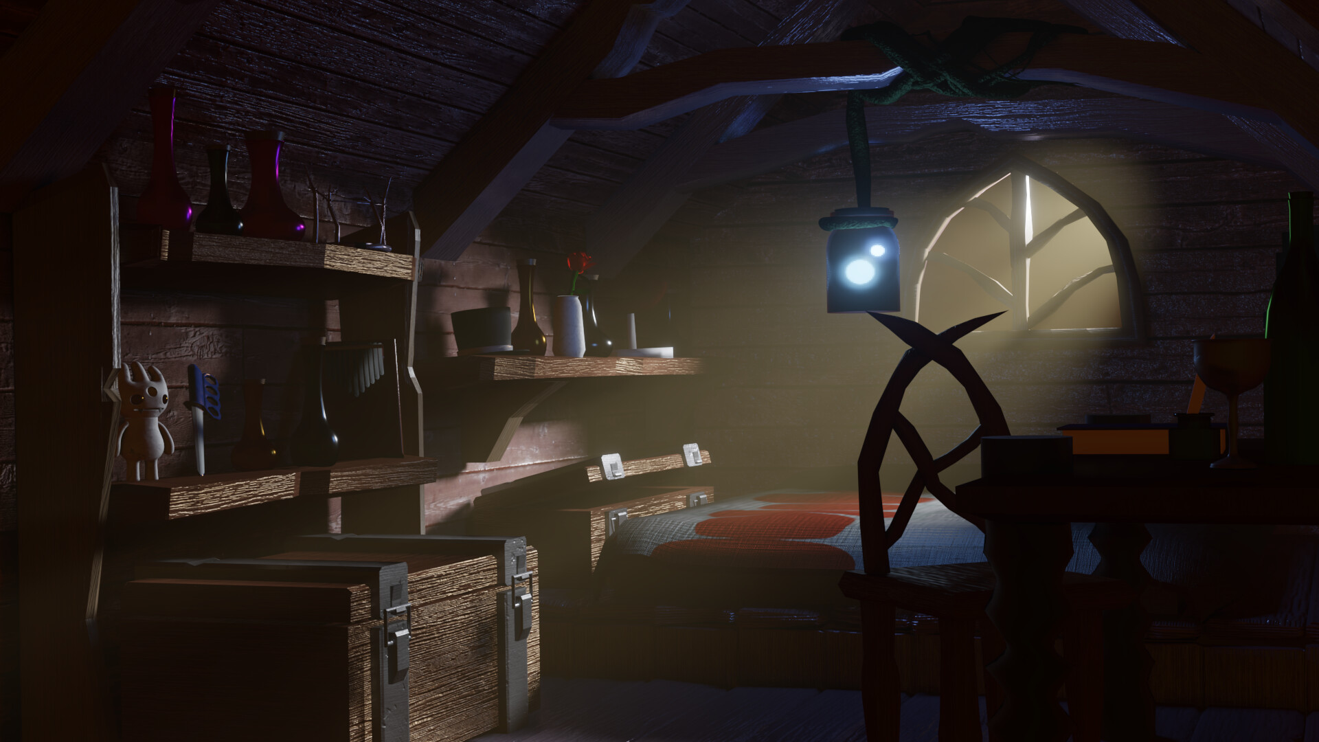 ArtStation - Fantasy Caravan interior