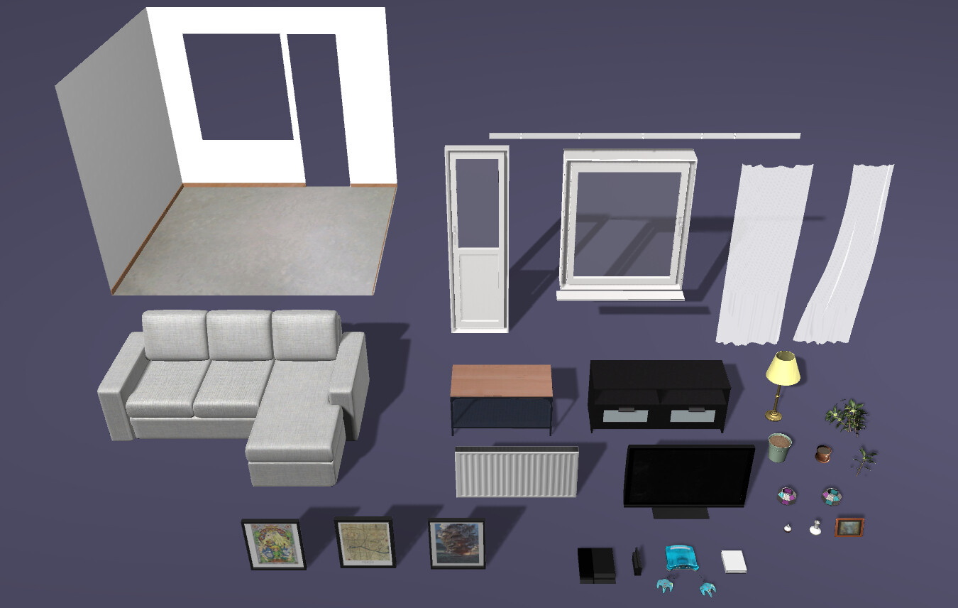 Nathalie Rajaniemi - 3D Livingroom (2019)