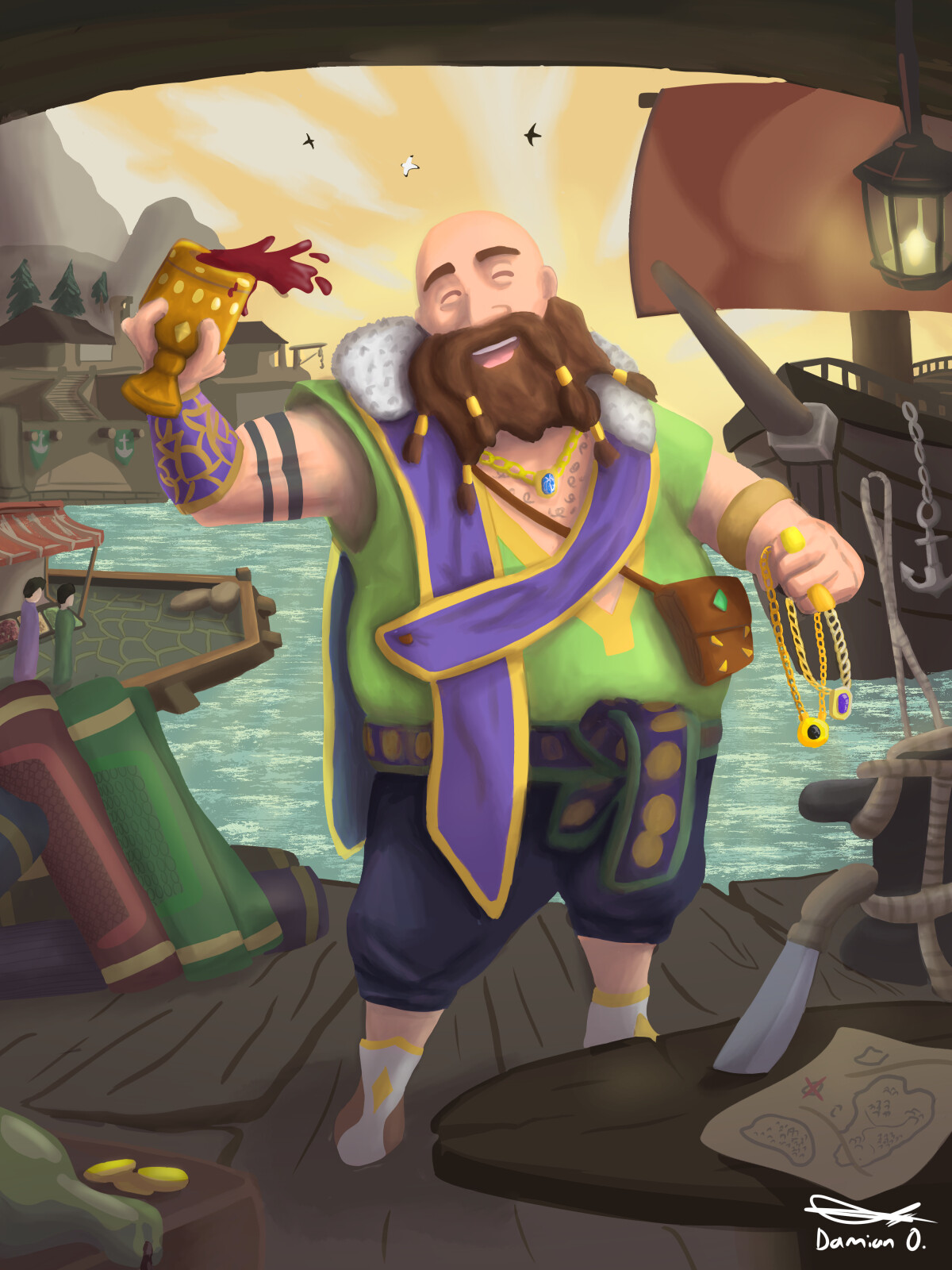 ArtStation - Wealthy Trader